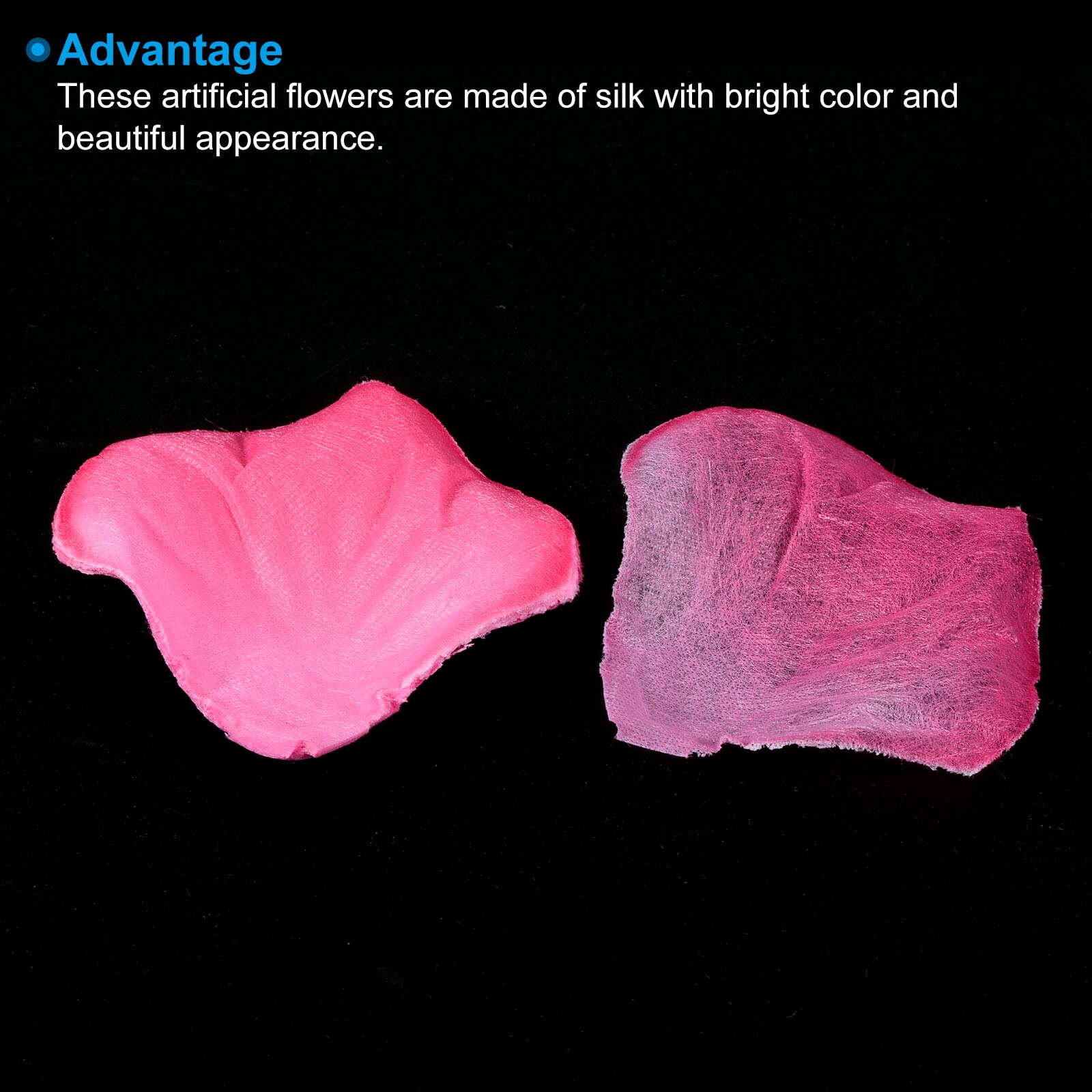 PATIKIL Artificial Rose Petals 1200Pcs Fake Flowers Silk Petal ...