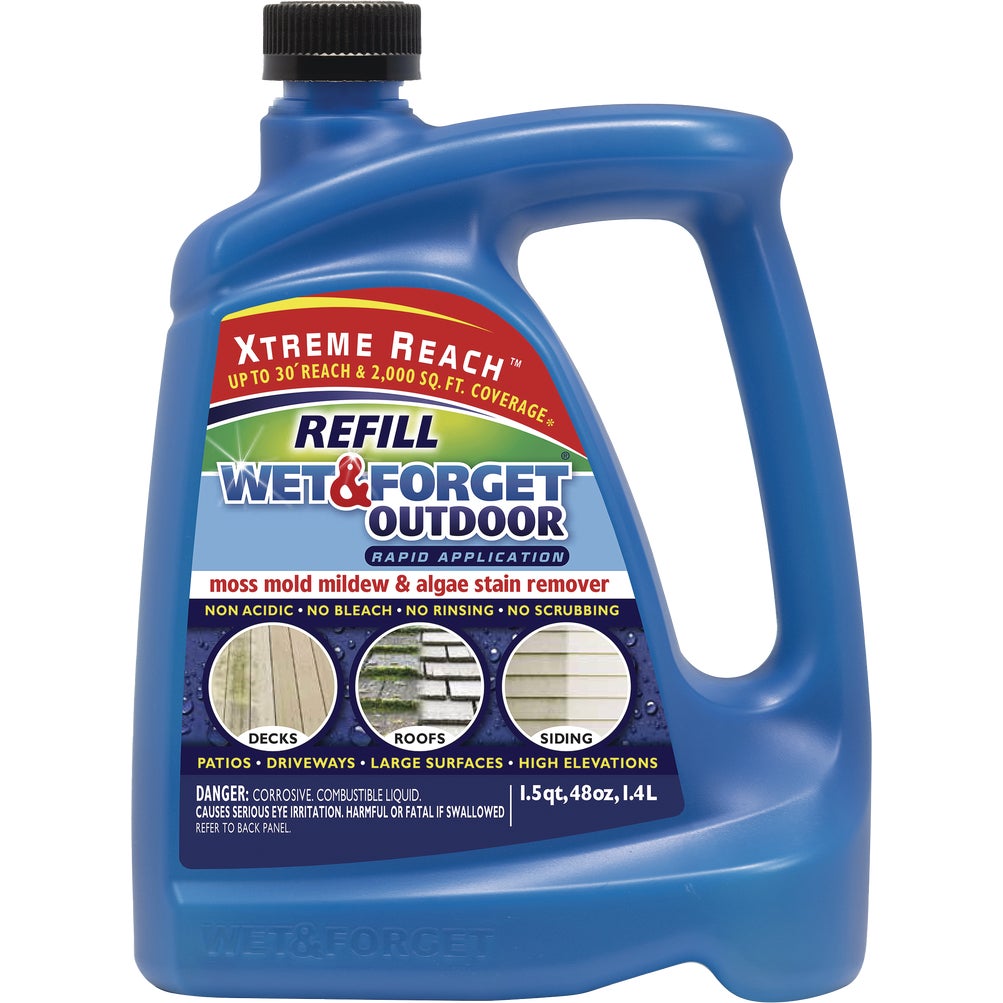Wet & Forget Wet Forget Outdoor Cleaner 48 Fl Oz MultiSurface Stain ...