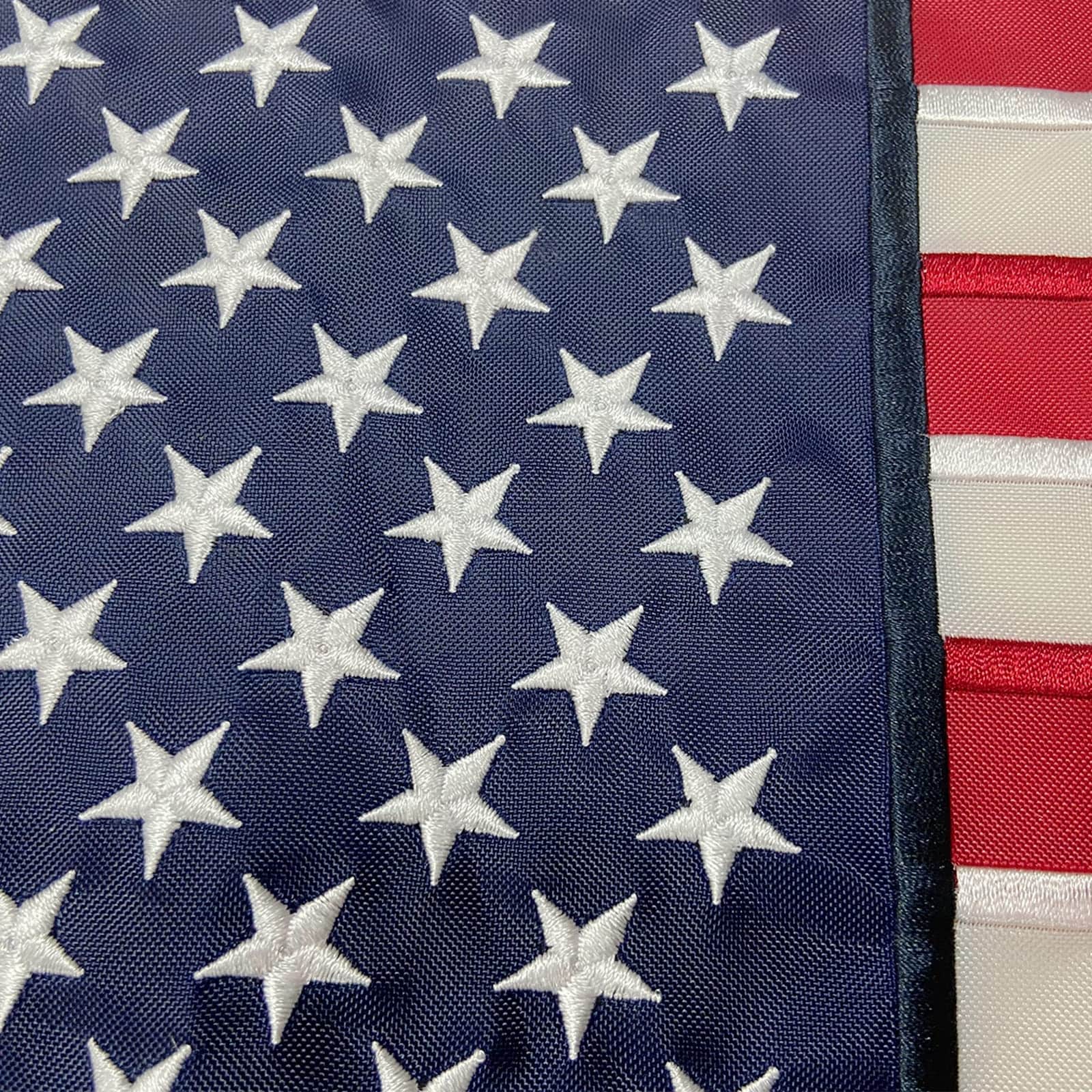 Adrinfly American Flag Garden Flag Embroidered Stars 12x18 Inch USA ...