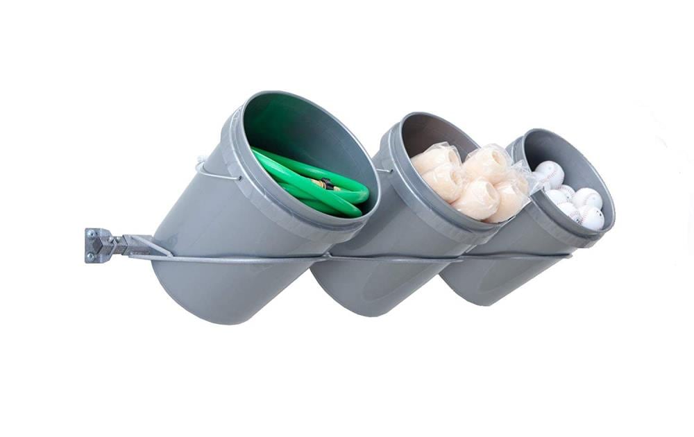 Monkey Bars 7 -Piece 51-in Gray Steel Multipurpose Rack in the Slatwall ...