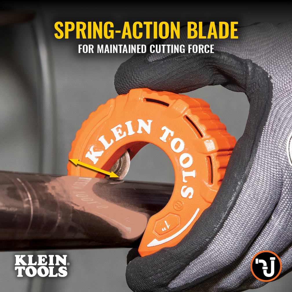 Klein Tools 1 IN C-STYLE TUBING CUTTER in the Pipe Cutters department ...