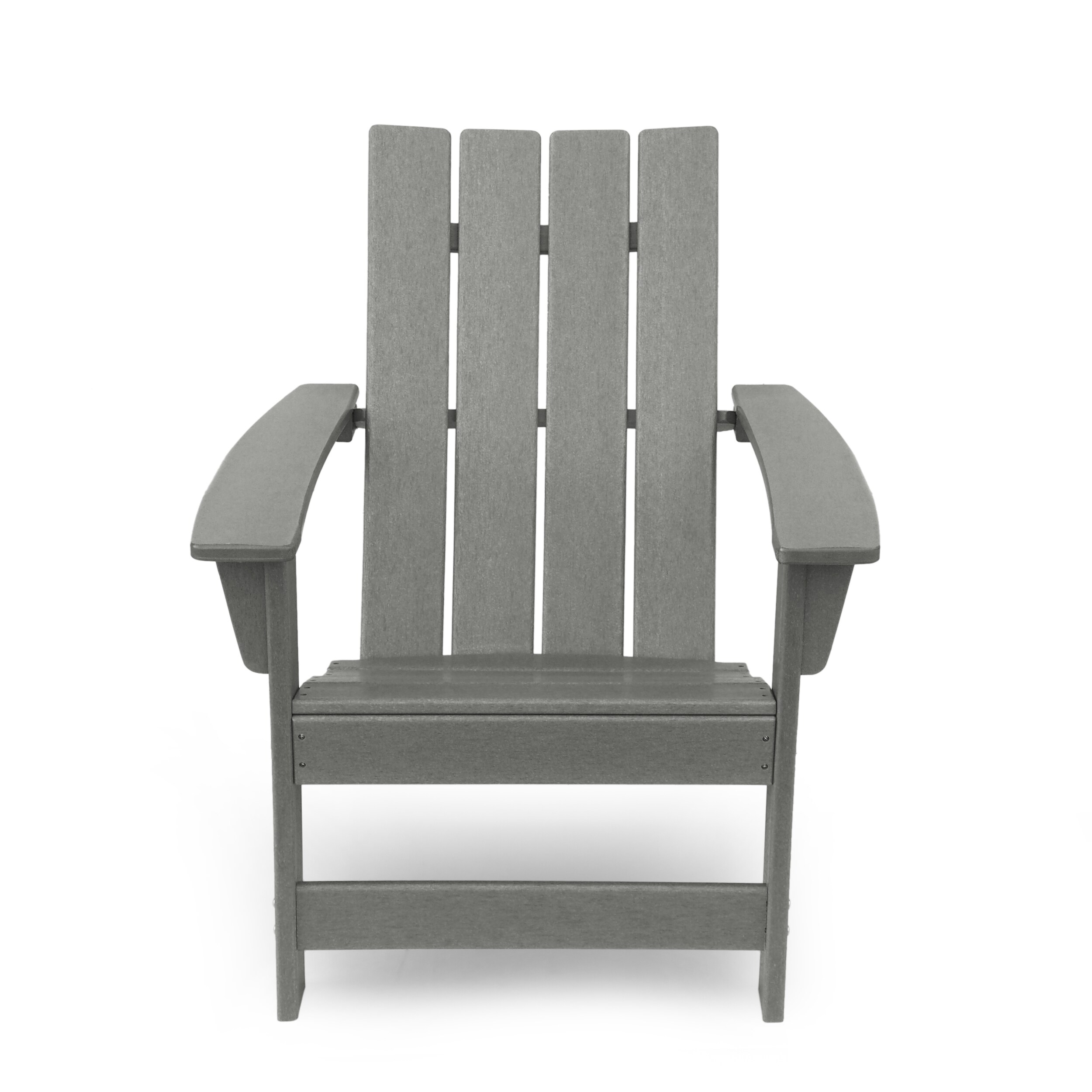 Christopher Knight Home Encino Outdoor Resin Adirondack Chair-Gray in ...