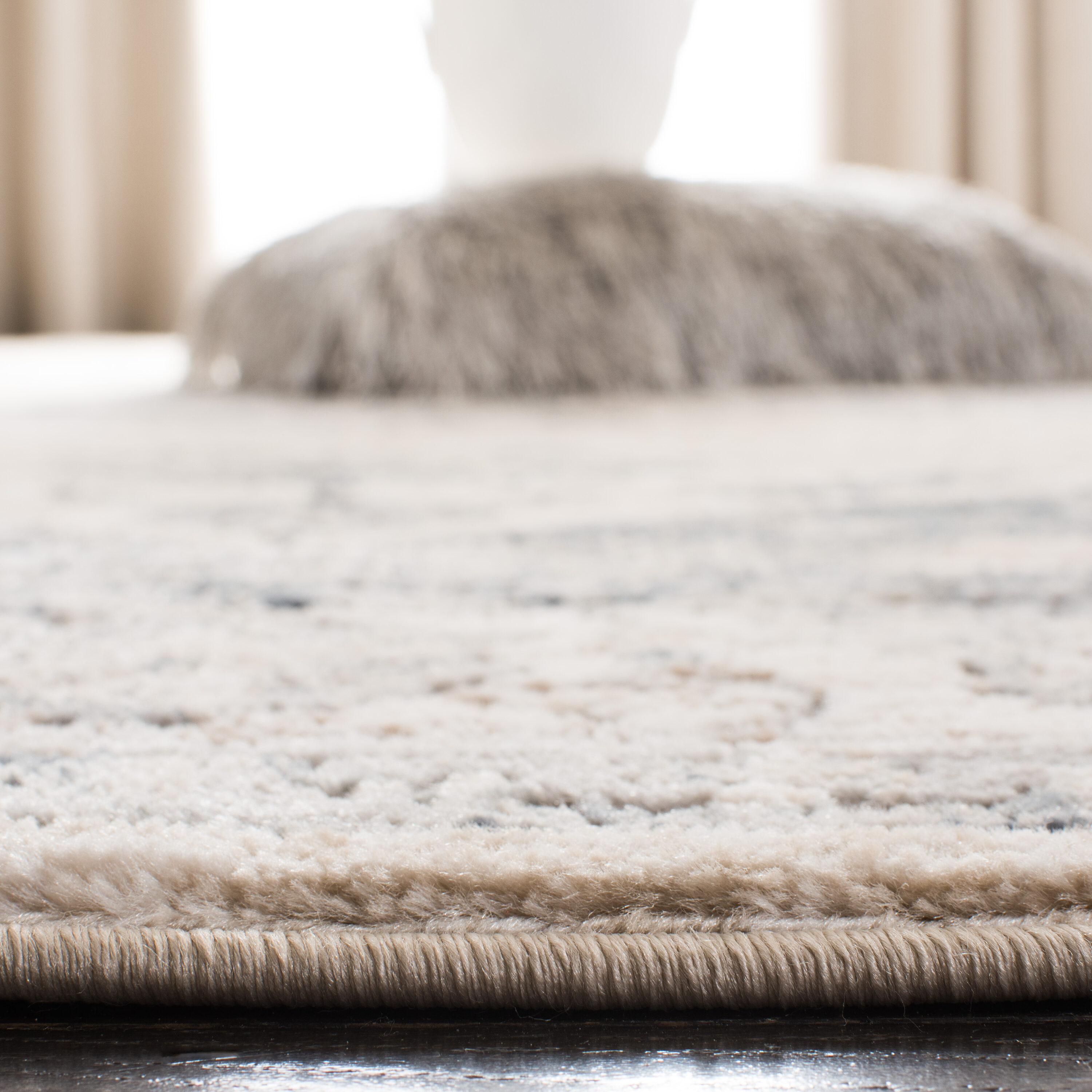 Safavieh Oregon 868A Ivory Blue 2 x 6 Rectangular Runner rug in the ...