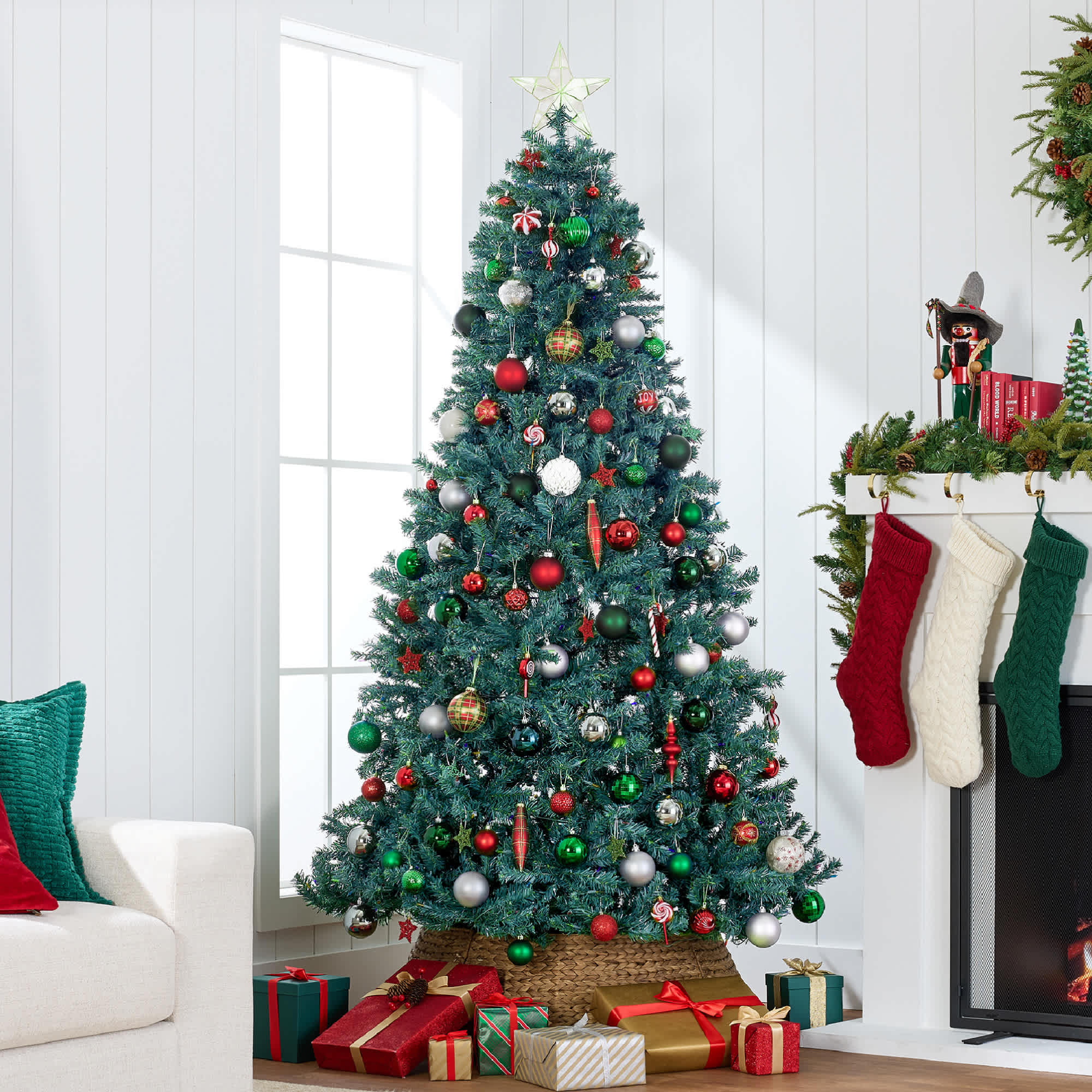 Best Choice Products Artificial Christmas Tree 12ft Premium Unlit ...