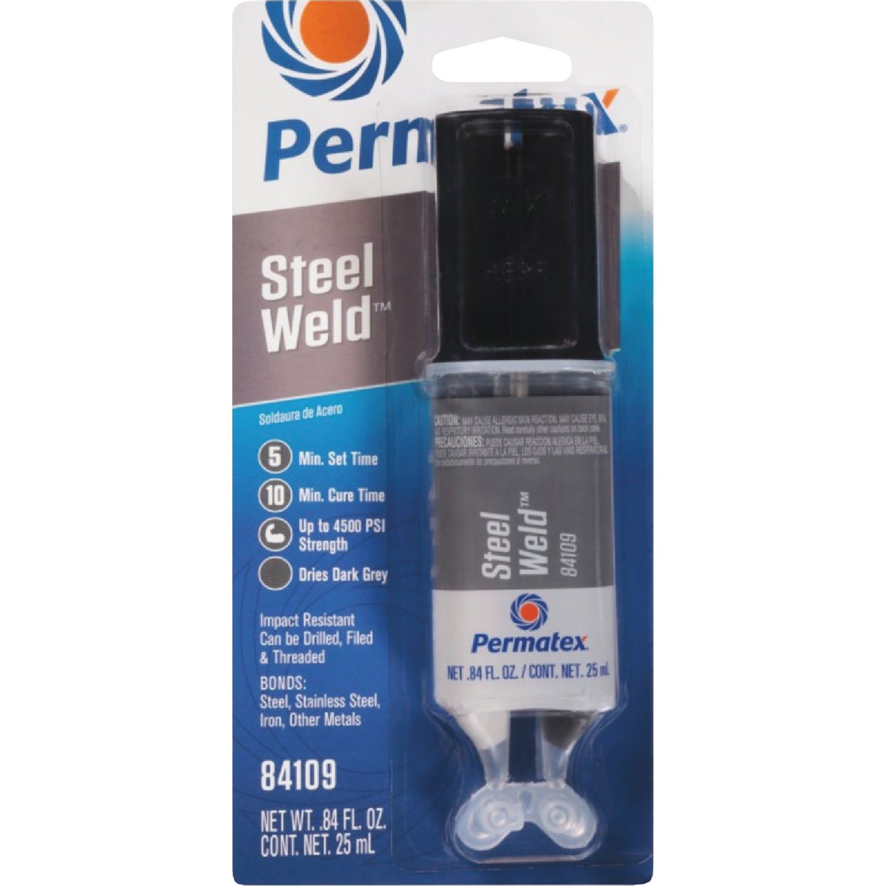 Permatex 84109-12PK PermaPoxy 4 Minute Multi-Metal Epoxy 0.84 oz. (Pack ...