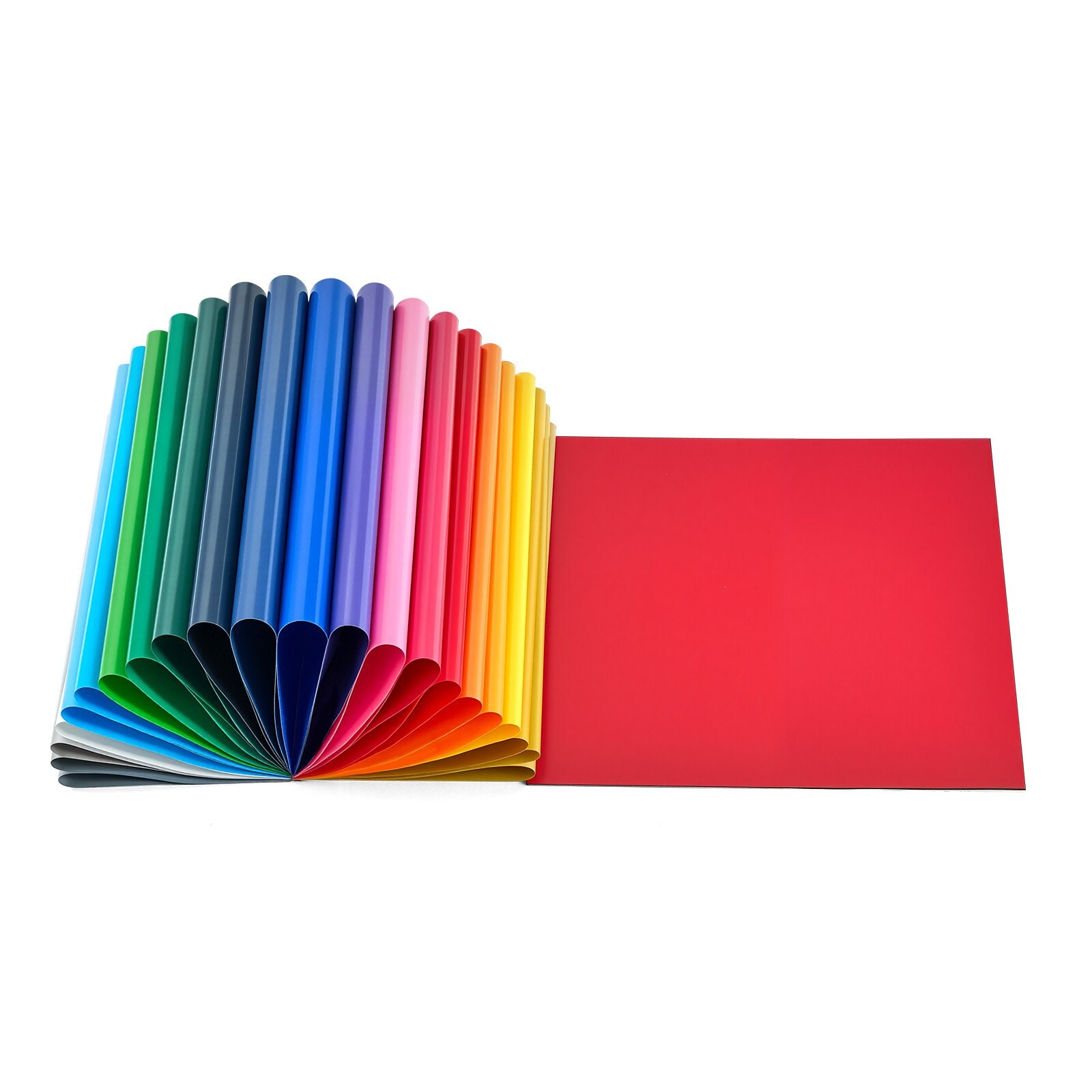 GIVIMO Heat Transfer Vinyl 30-Pack 12-x-12-in Sheets Assorted Color HTV ...
