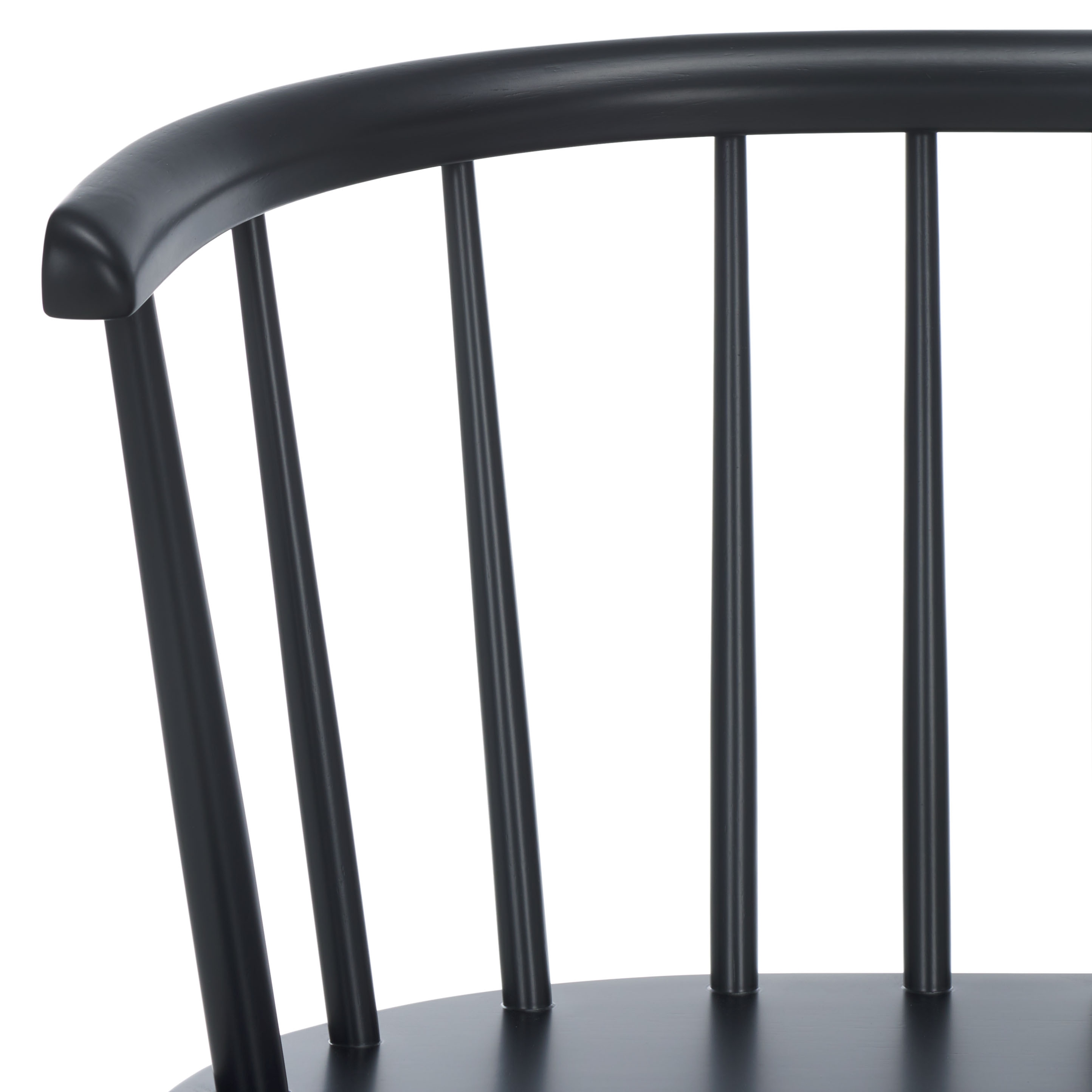 Safavieh Modern Matt Black Accent Bench 52.55-in x 19.4-in x 31.3-in in ...