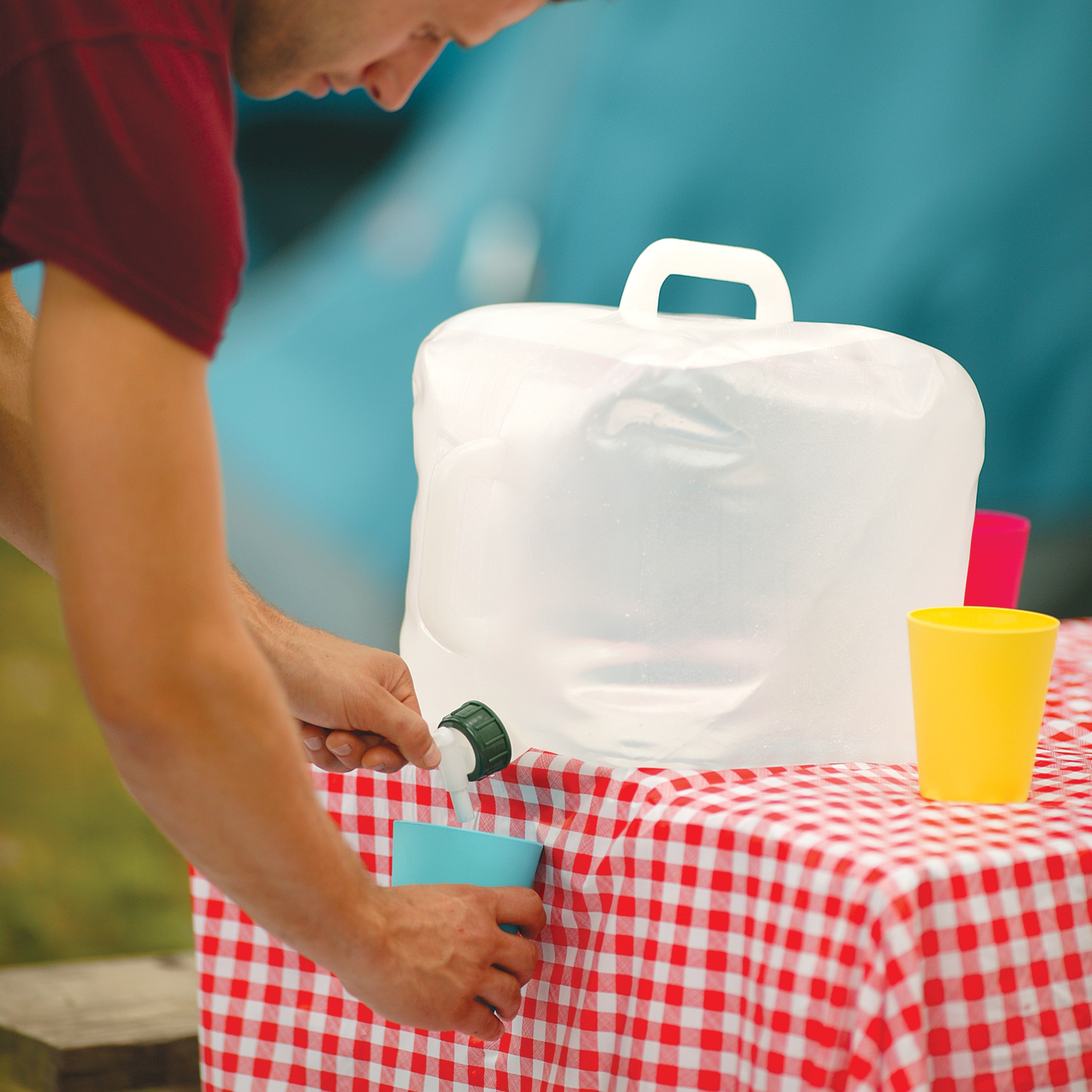 Coleman White Countertop Cold Water Dispenser in the Water Dispensers ...