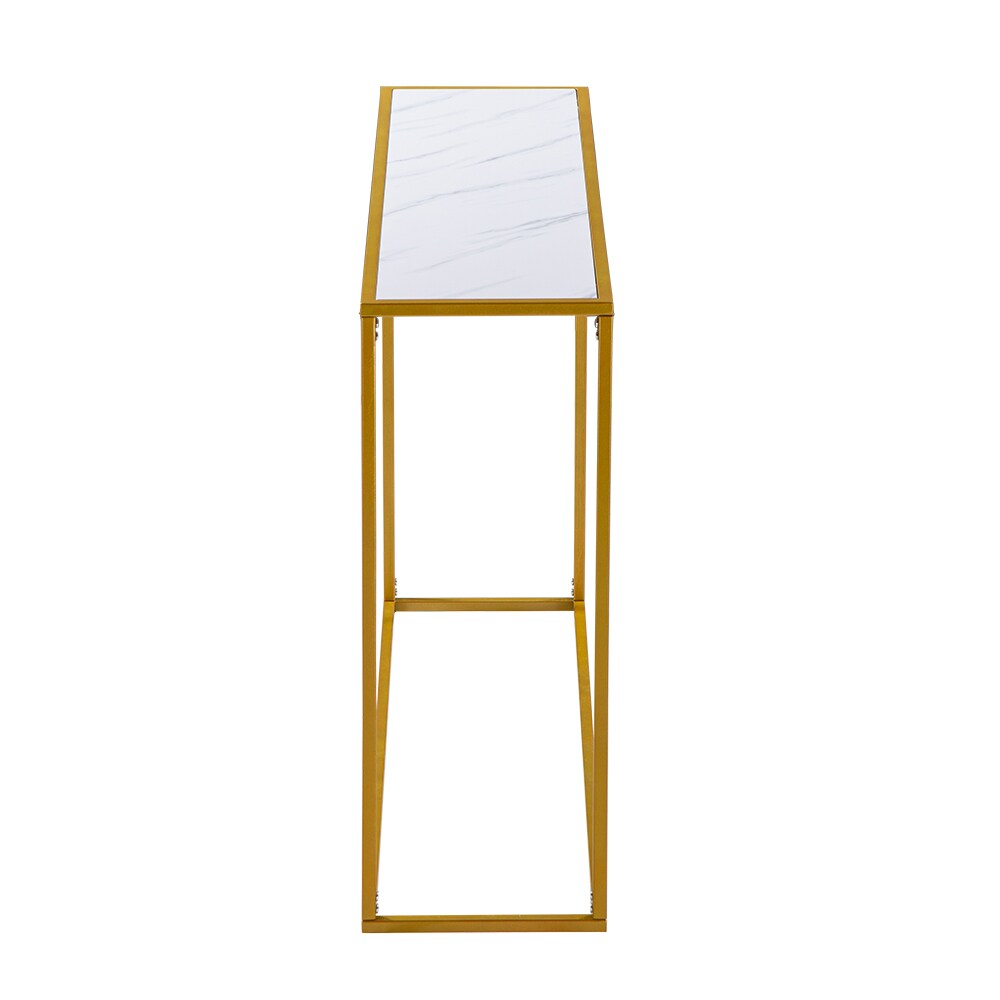 Winado Casual White Console Table LO1G13002669 at Lowes.com