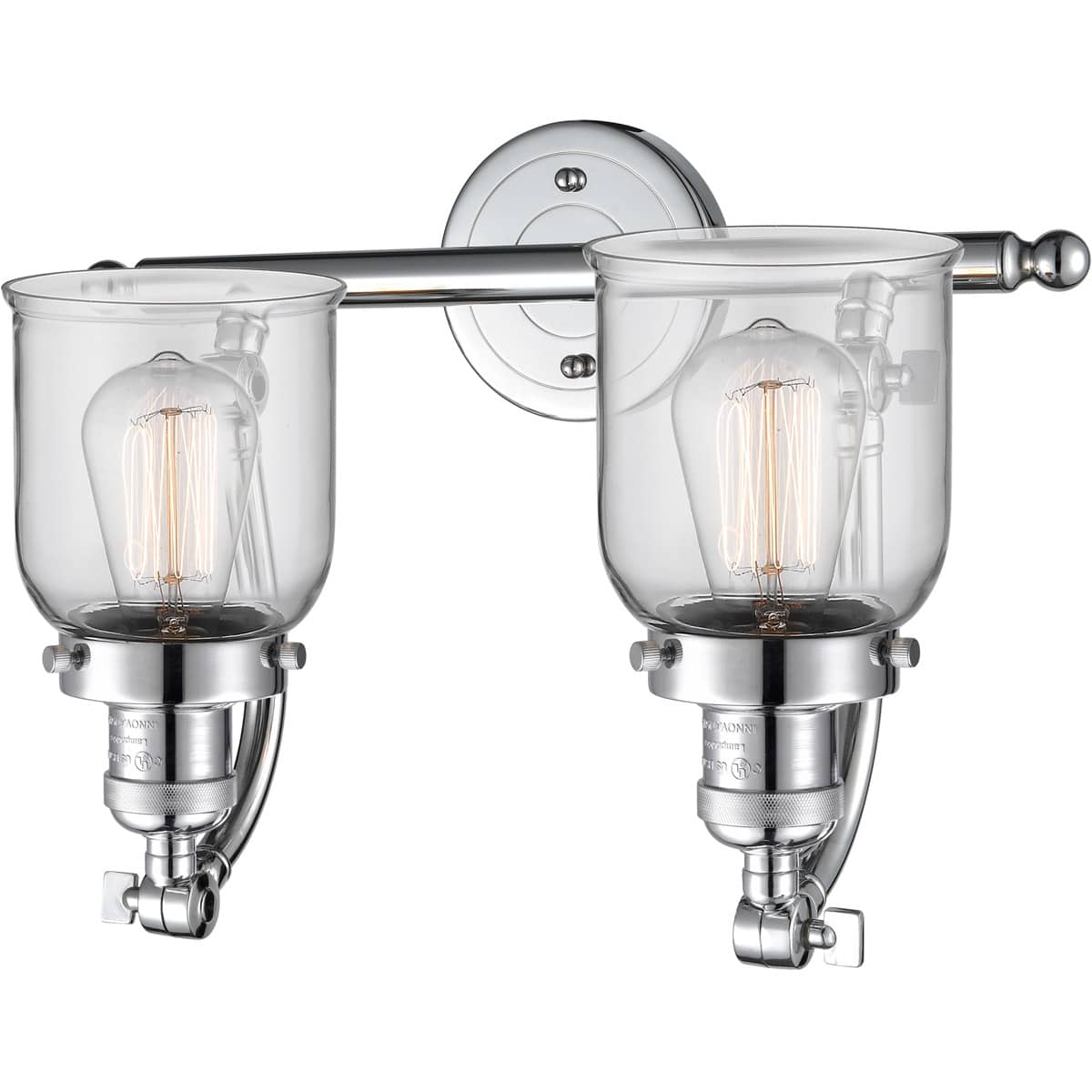 Innovations Lighting 515-2W-PC-G52 Franklin Restoration Small Bell in ...