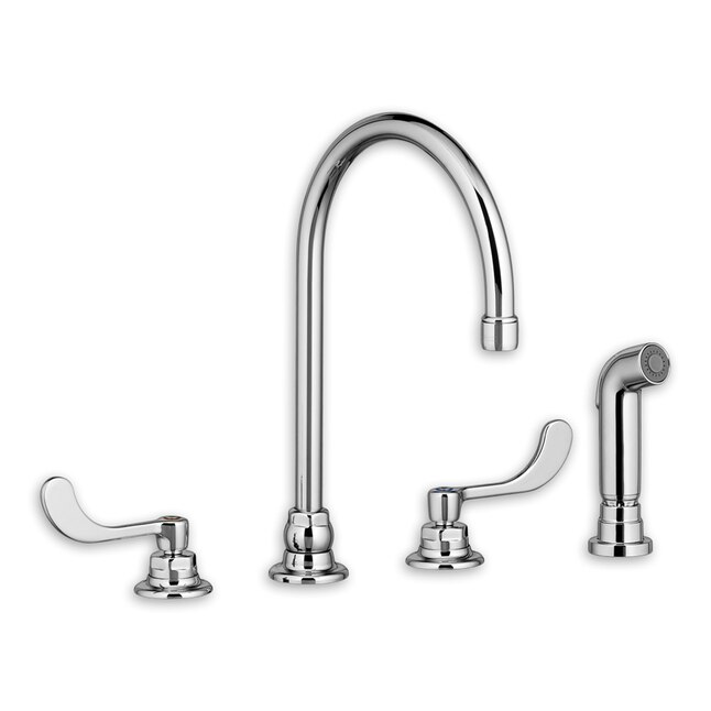 American Standard Monterrey Polished Chrome 2 Handle High Arc Kitchen