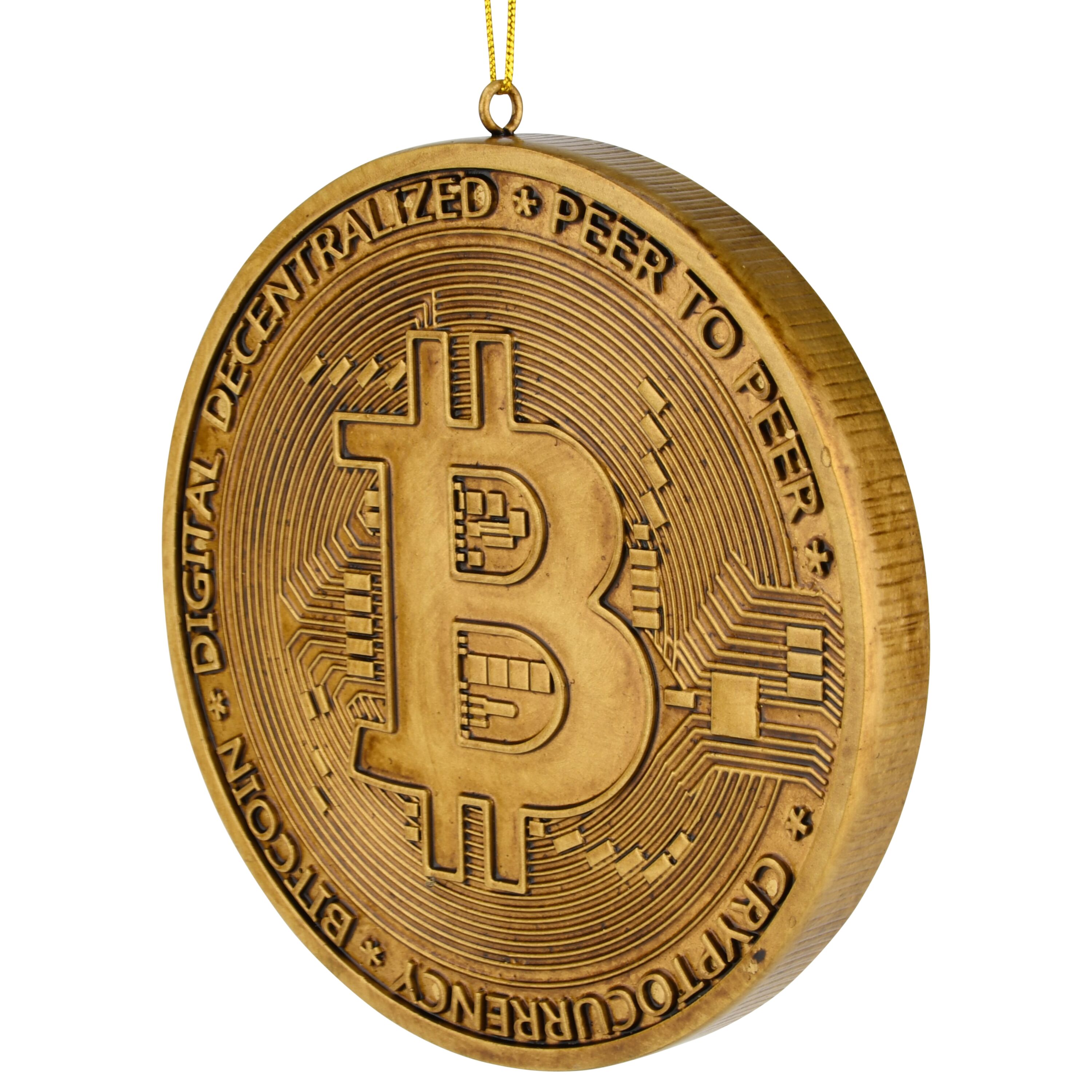 Tree Buddees Bitcoin Christmas Ornament Cryptocurrency Money Ornaments ...