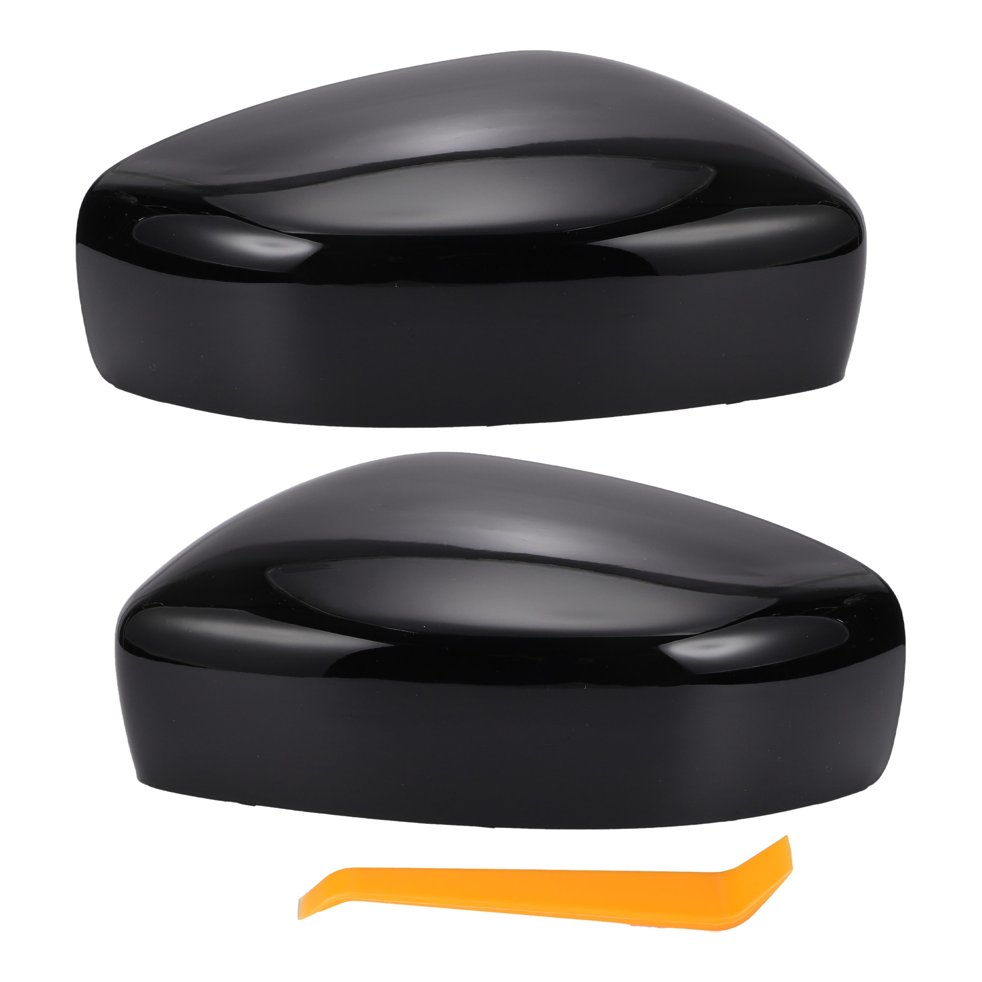 Unique Bargains Car Rear View Driver Passenger Side Mirror Cover Cap ...