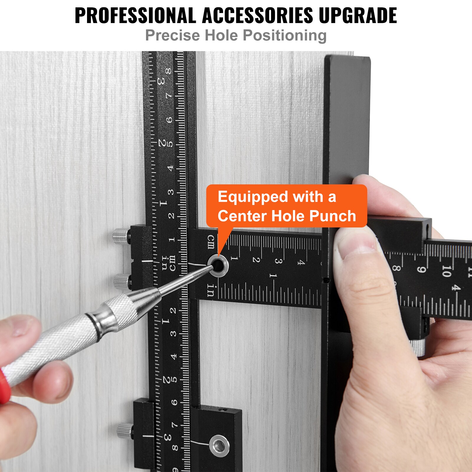 SVOPES Cabinet Hardware Jig Black Aluminum Alloy Mounting template in ...