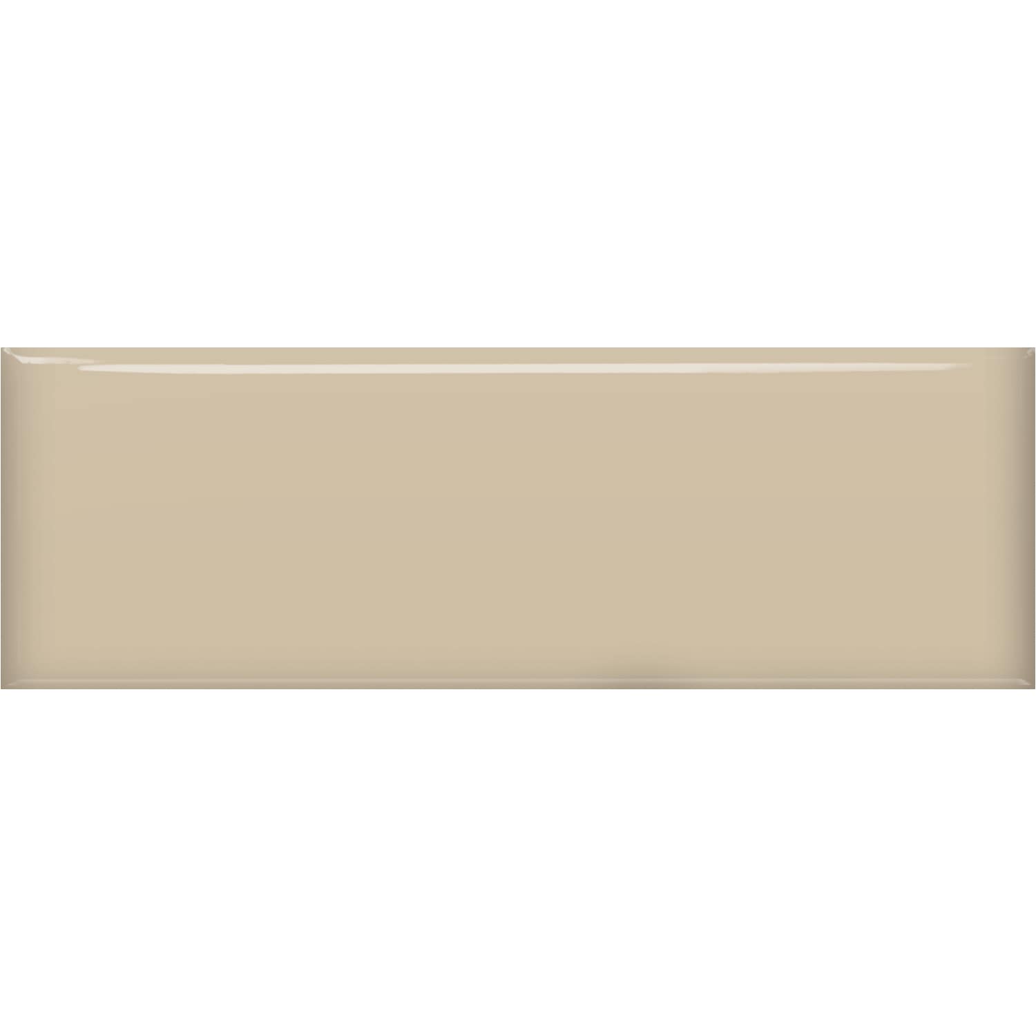 Daltile Core Classic Linear Urban Putty 6-in x 18-in Glossy Ceramic ...