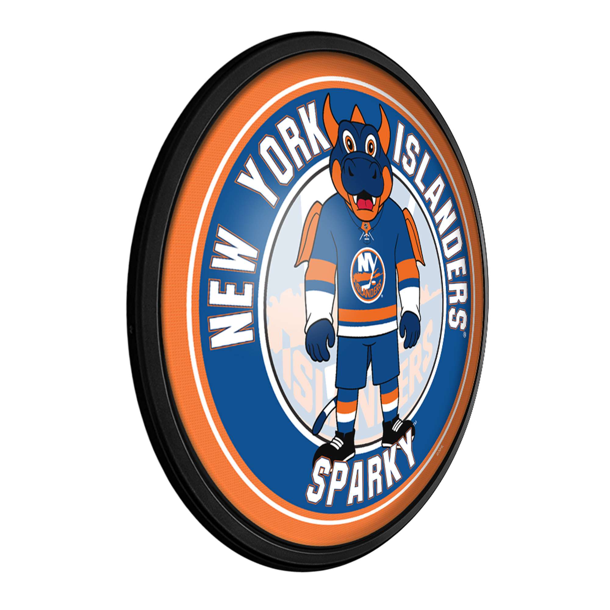The Fan-Brand New York Islanders Slimline Wall Lights 18-in Constant ...