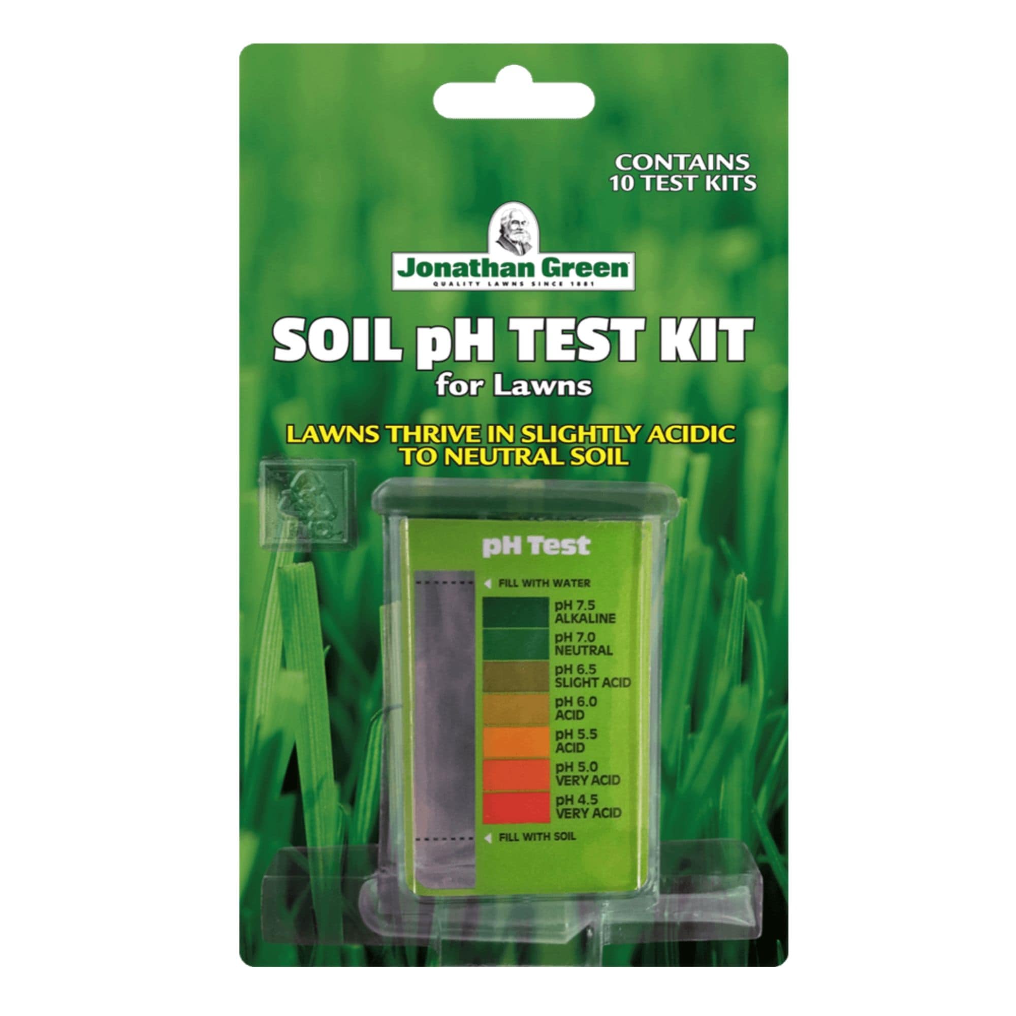 Jonathan Green Soil pH Test Kit (10 Tests Per Each Kit) in the Soil ...