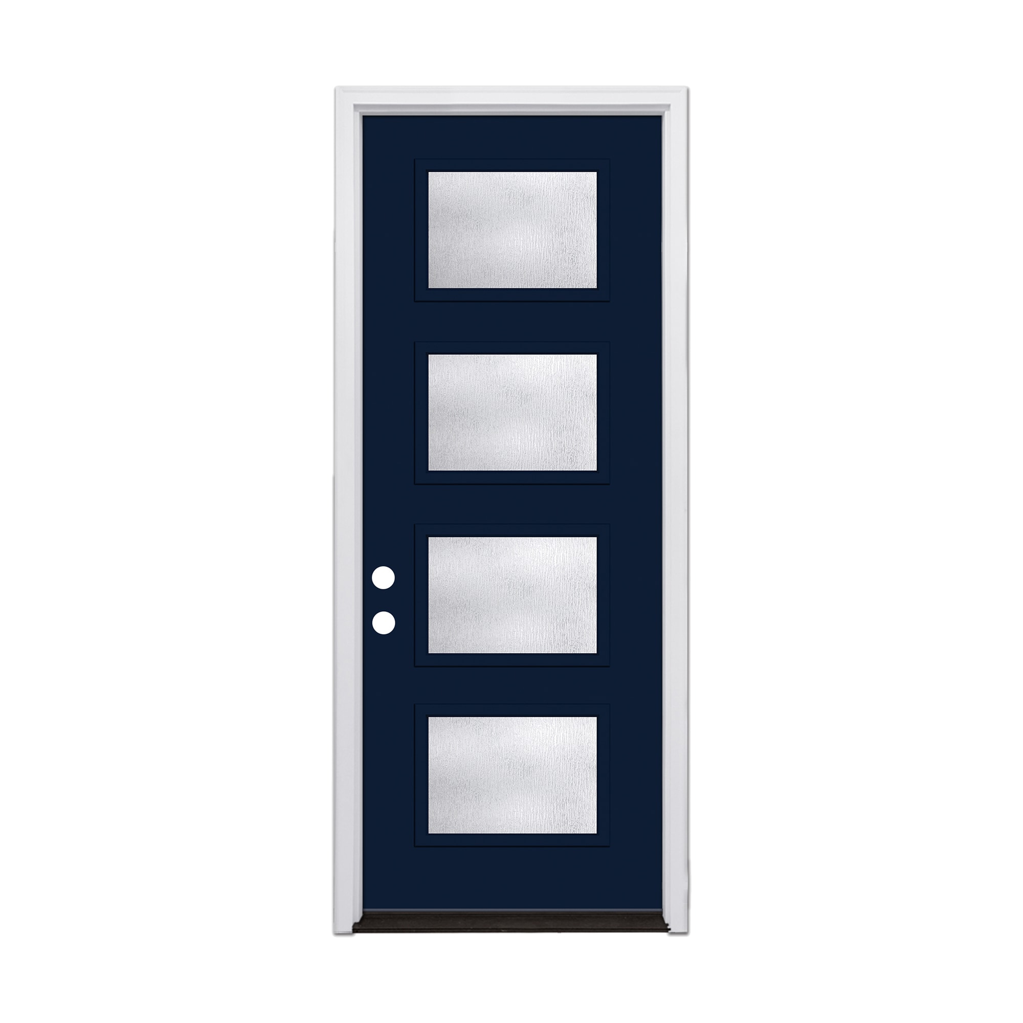 Therma-Tru Smooth Star 36-in x 96-in x 6-9/16-in Fiberglass Right-hand ...