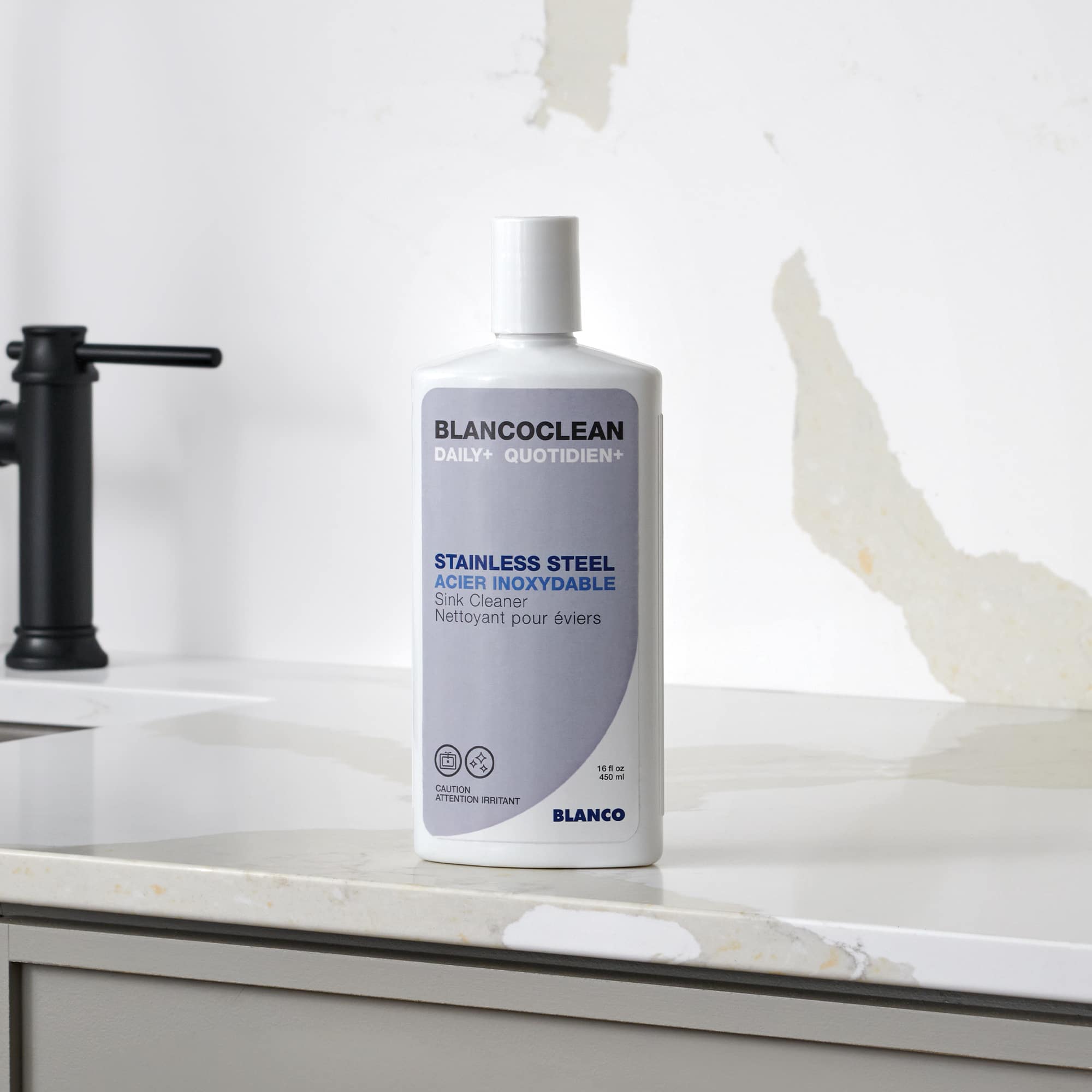 Blanco Clean Daily+ Stainless Steel Sink Cleaner in the Kitchen Sink ...