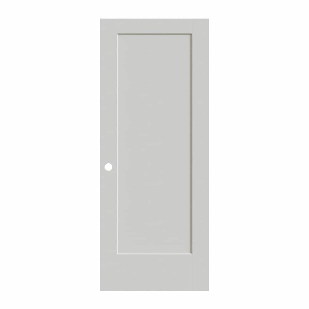 Masonite Primed Hardboard 32-in x 80-in Primed 1-panel Smooth Hollow ...