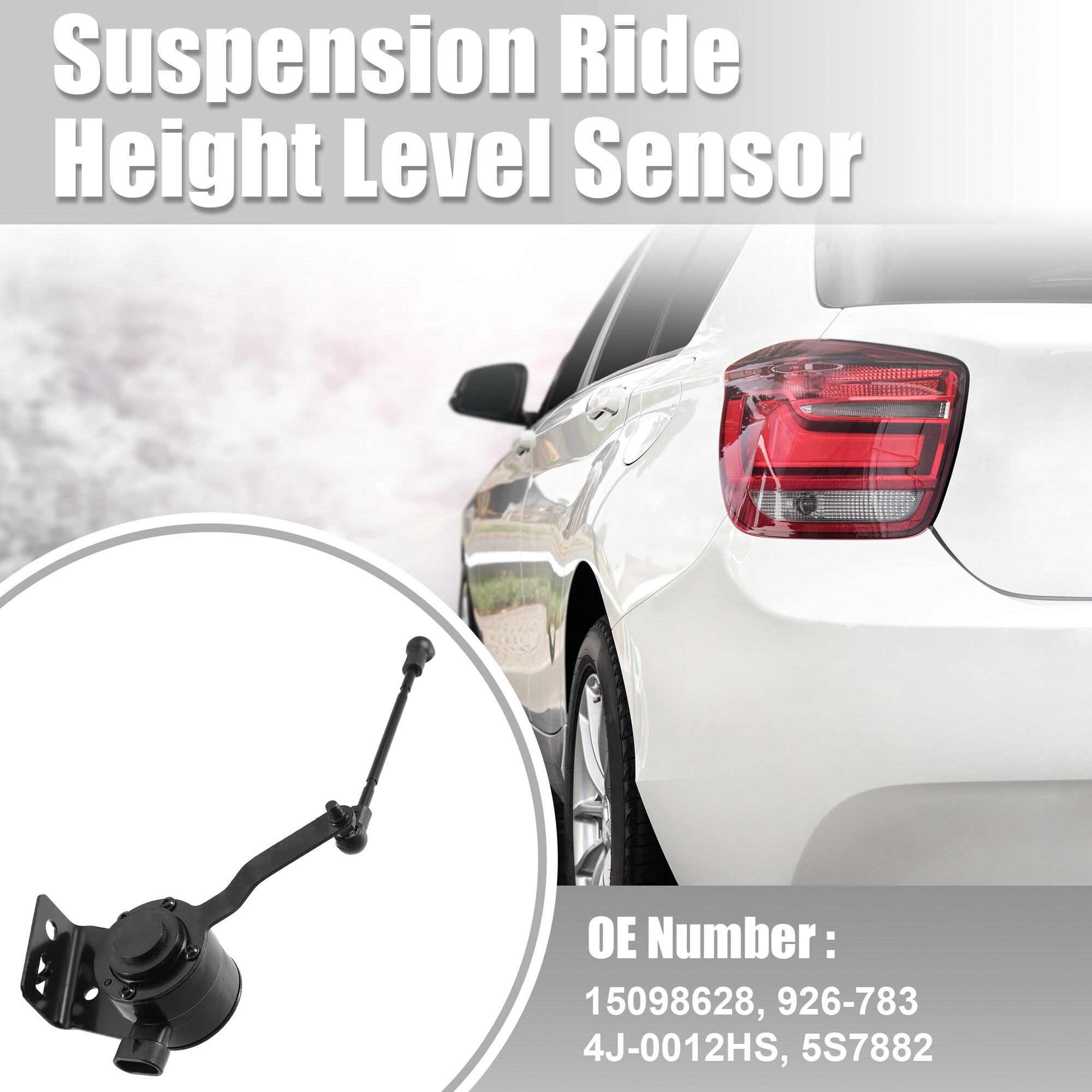 Unique Bargains 15098628 Front Left Side Air Suspension Ride Height ...
