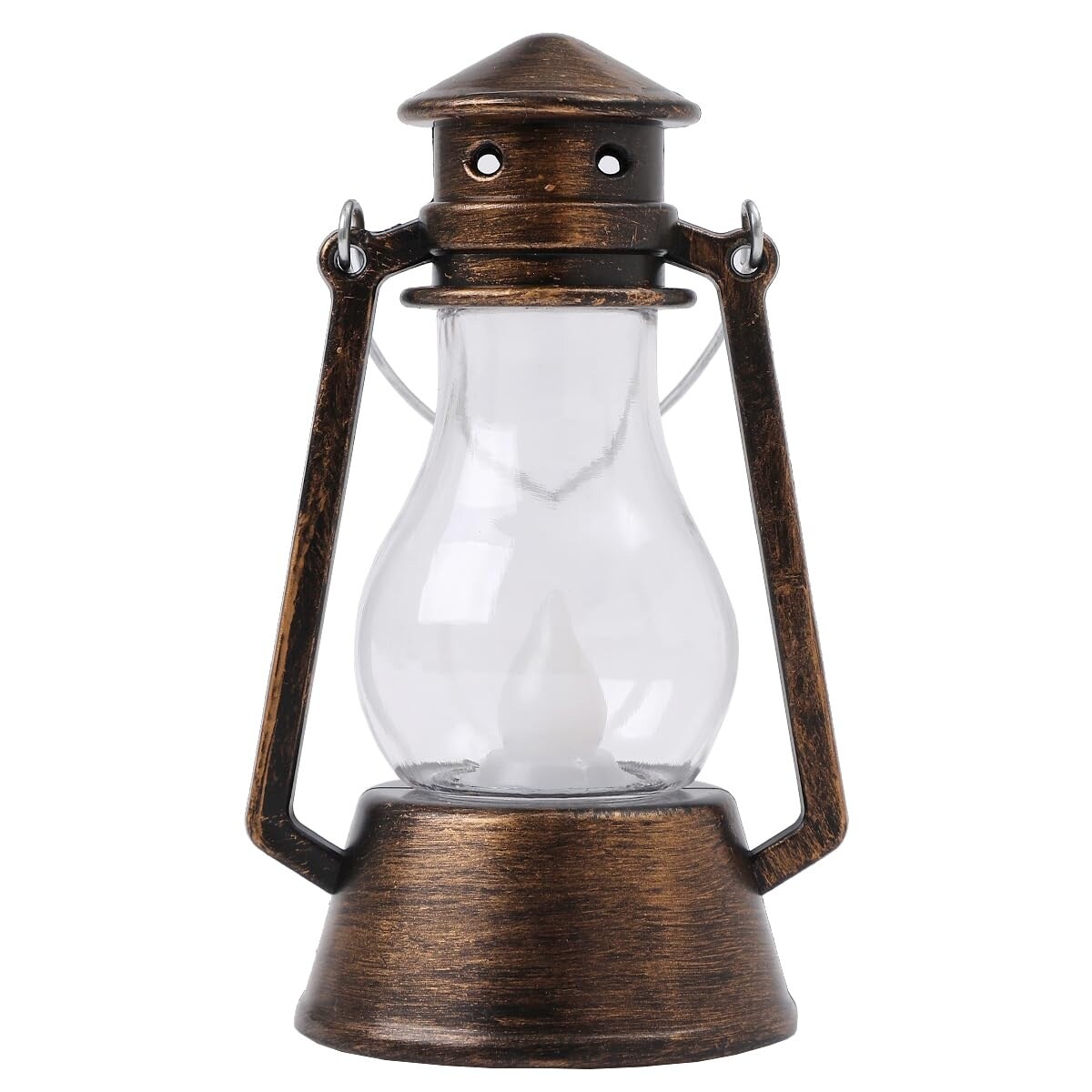 Lukvuzo Vintage Mini Lanterns 12 pcs LED Decorative Candle Lantern Set ...