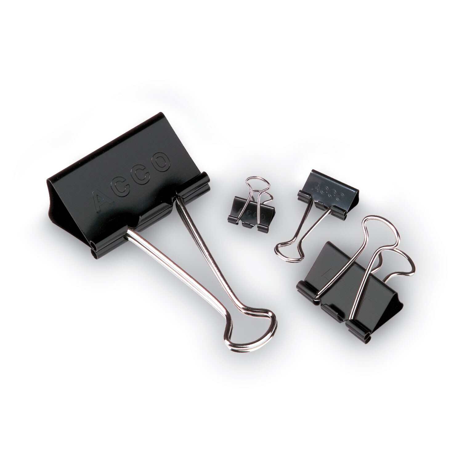 Vanguard Binder Clips Small Black Silver Dozen in the Clips & Fasteners ...