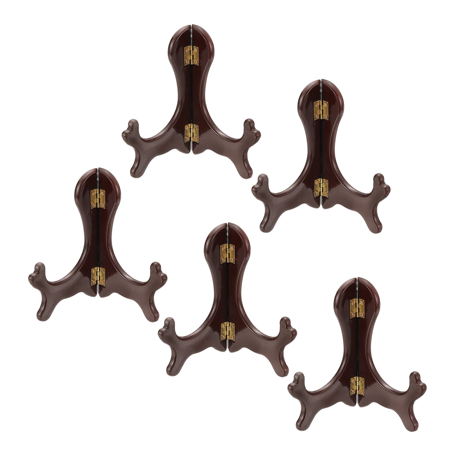 PATIKIL 5 Inch Picture Frame Stand 5pcs Resin Easel Plate Holders ...