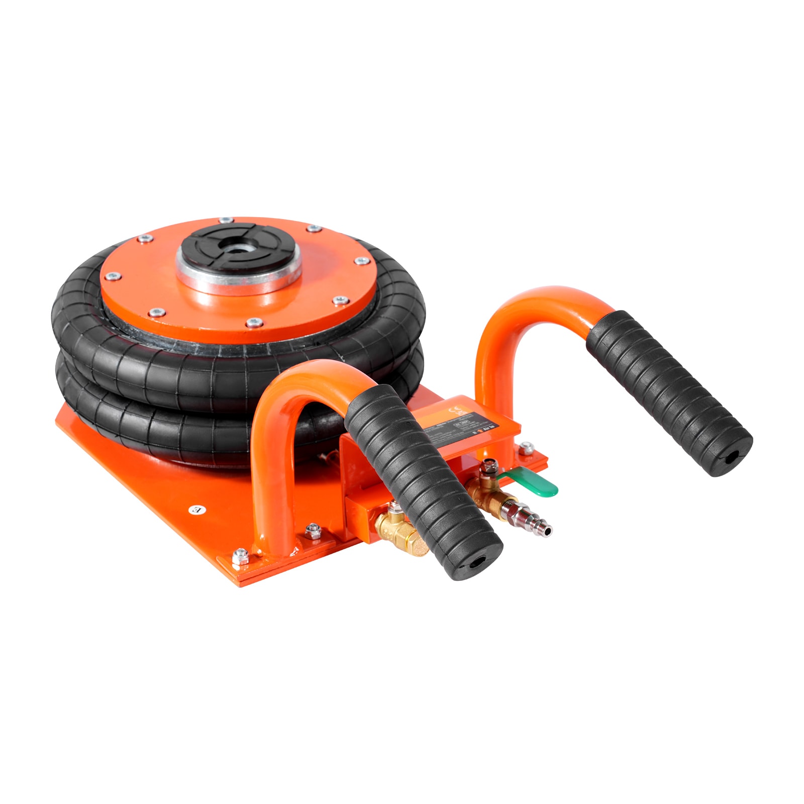 Mecale 3-Ton Pneumatic Column Air Jack 6600-lb with Heightened Column ...