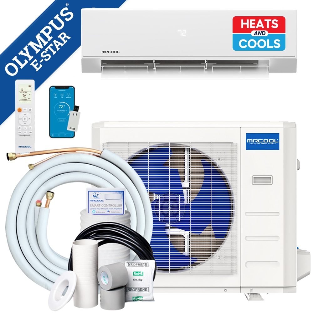 MRCOOL OLYMPUS E STAR 1 zone 24000-BTU Ductless Mini Split Air ...