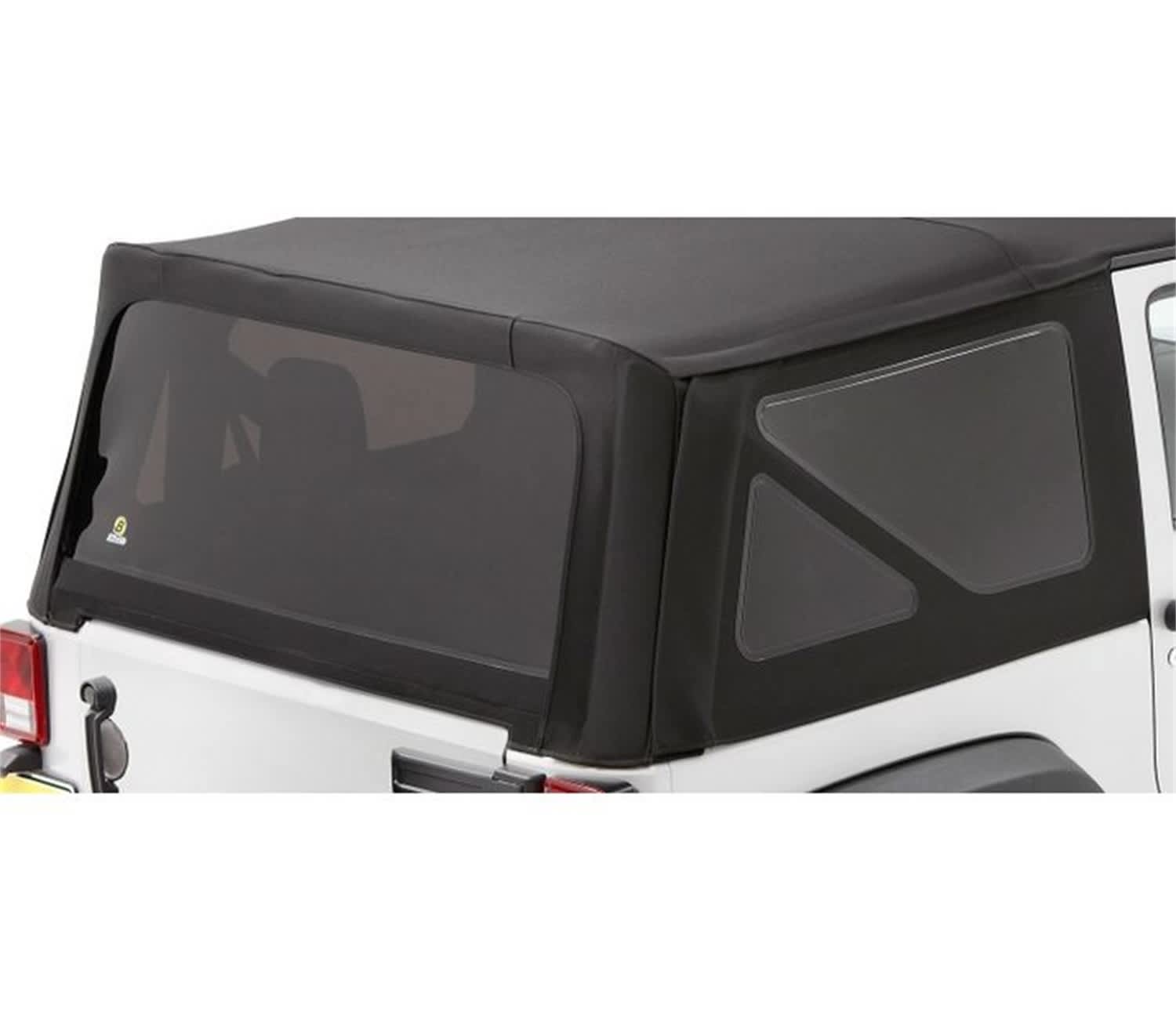Bestop Replace-A-Top Back Glass Black Diamond For 07-10 Jeep Wrangler ...