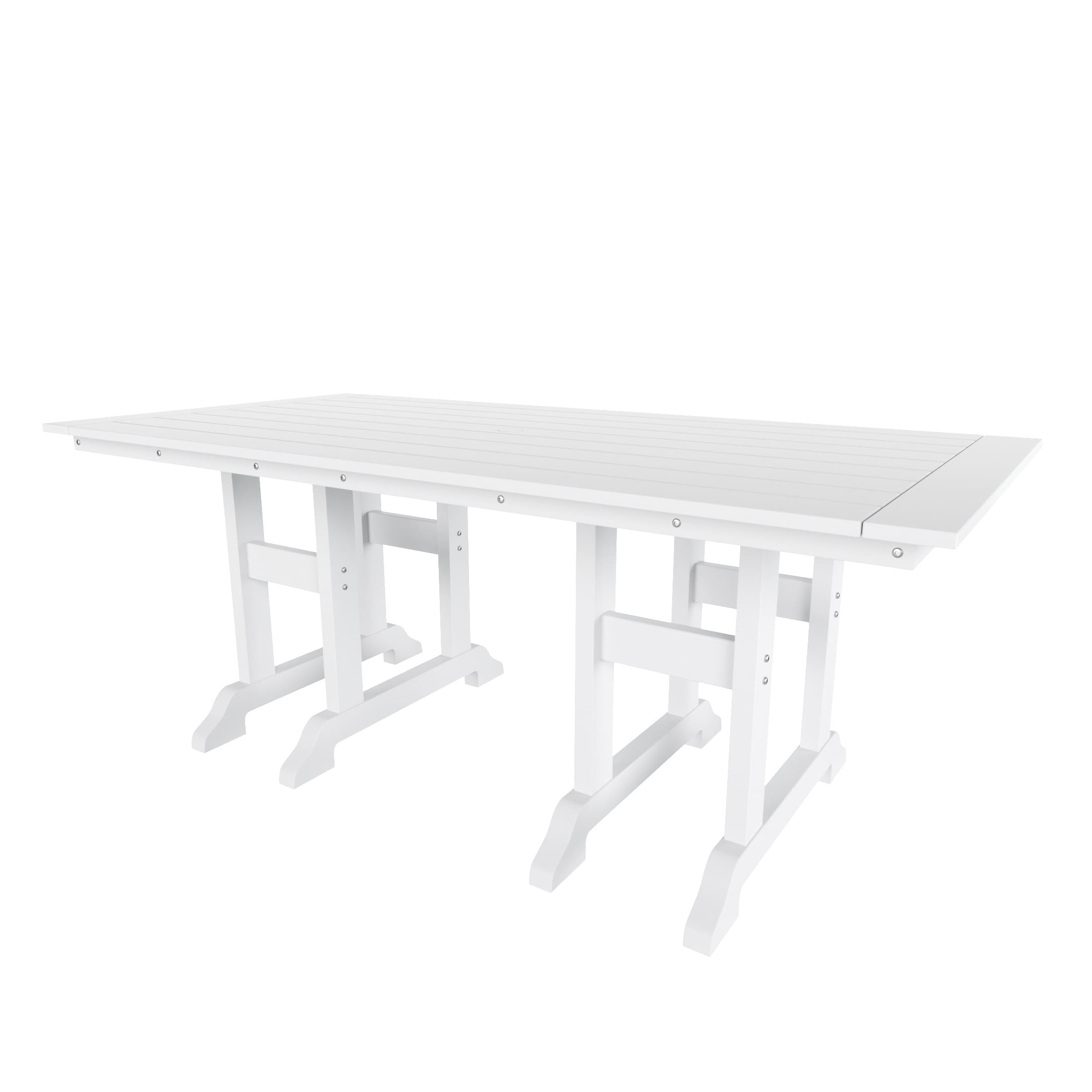 Westin Furniture Laguna 7 -Piece White Patio Dining Set Plastic ...
