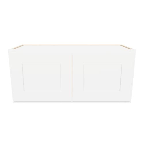 RELIABILT Parkstone 33-in W x 15-in H x 12-in D White Wall Fully ...