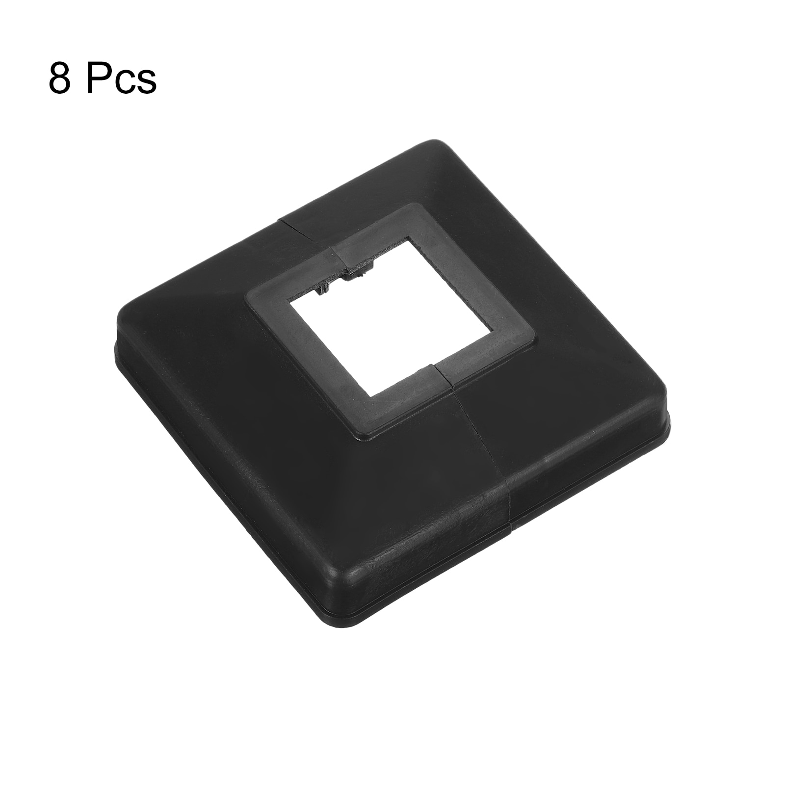 Unique Bargains Post Skirt 8pcs 30x30mm/1.2 Inch x1.2 Inch Plastic ...