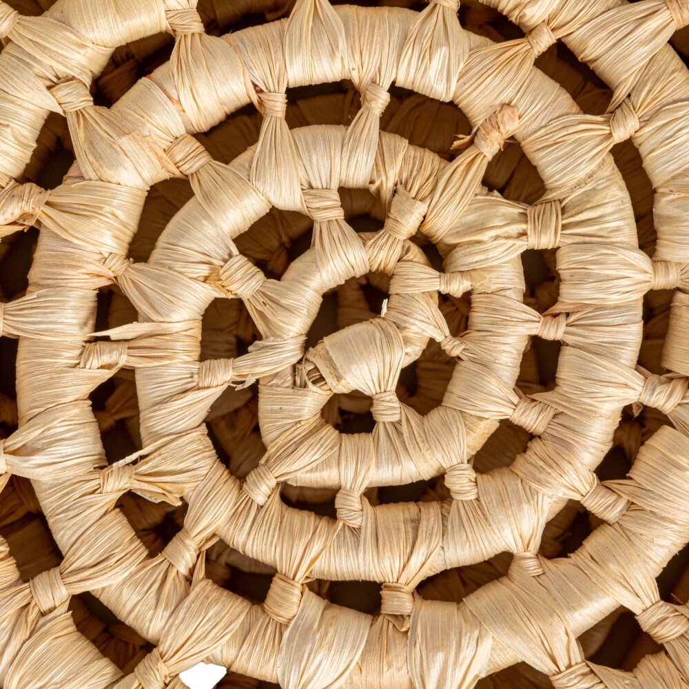 Household Essentials Handwoven Corn Leaf Nestable Baskets with Lids ...