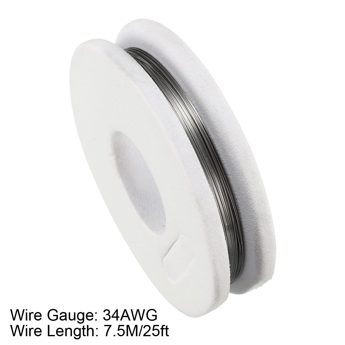 Unique Bargains 34 Gauge Heat Resistance Wire Wrapping 25ft Heating ...