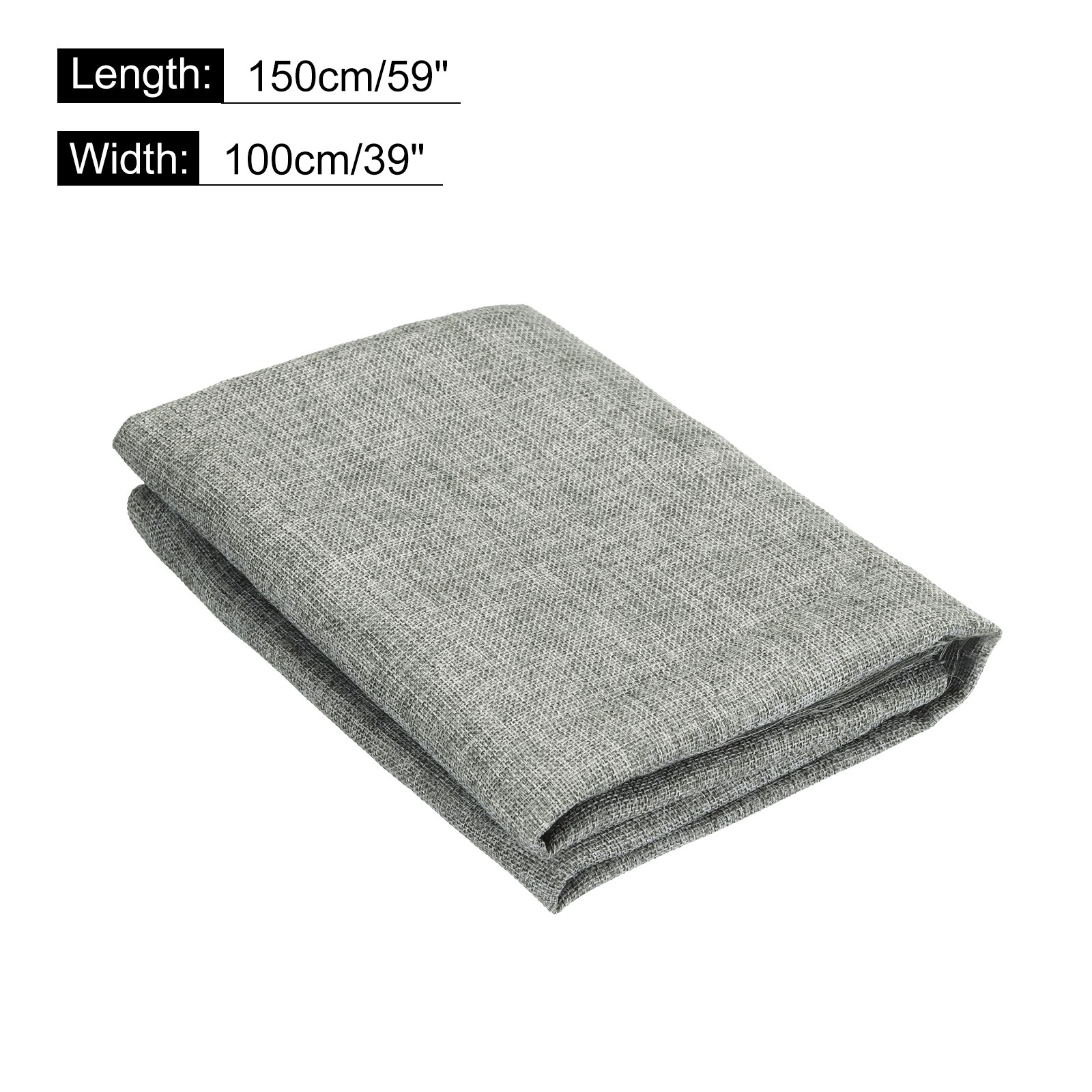 Unique Bargains Grey Speaker Mesh Grill Cloth (not cane webbing) Stereo ...