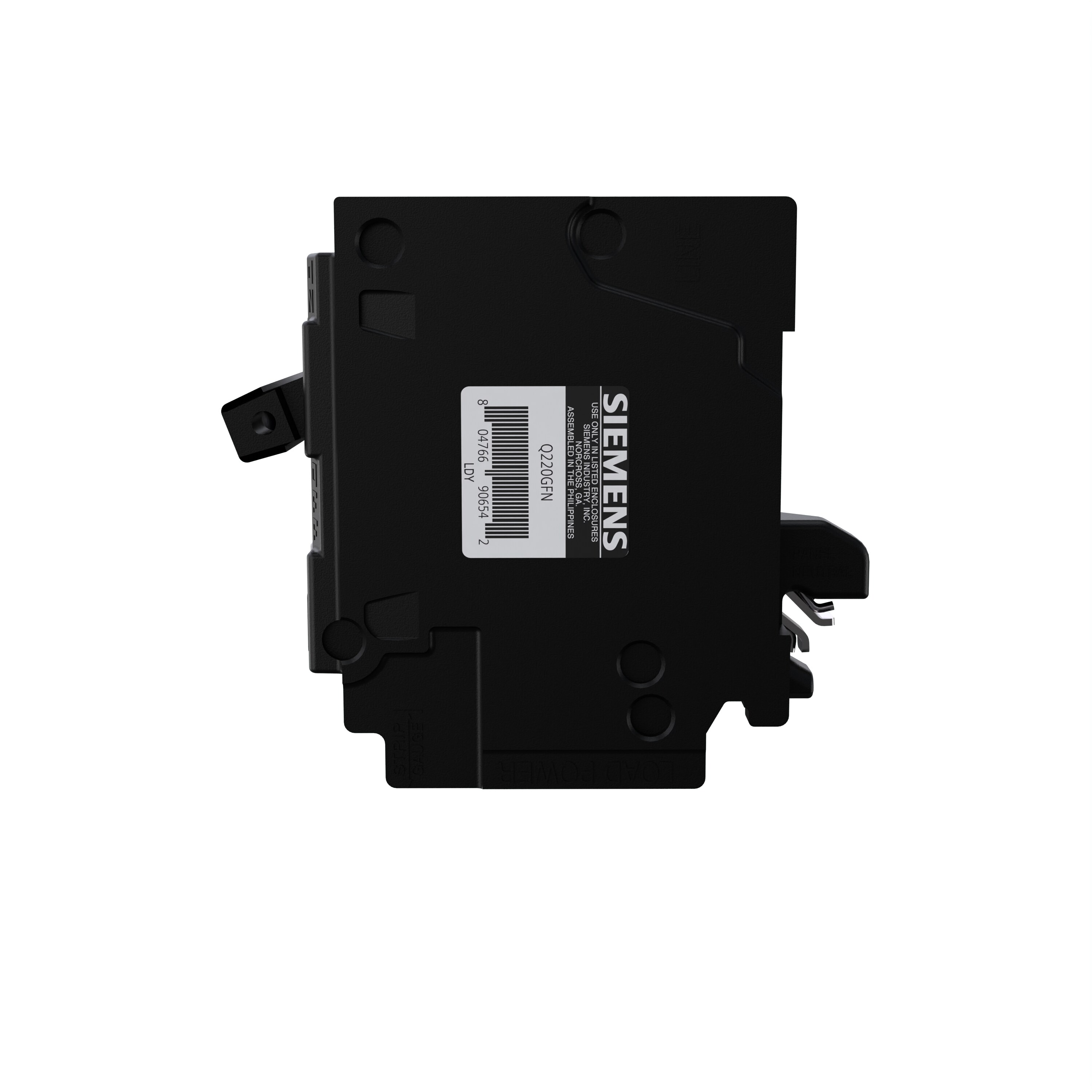 Siemens QPFBN 20-amp 2 -Pole GFCI Plug-On Neutral Circuit Breaker in ...