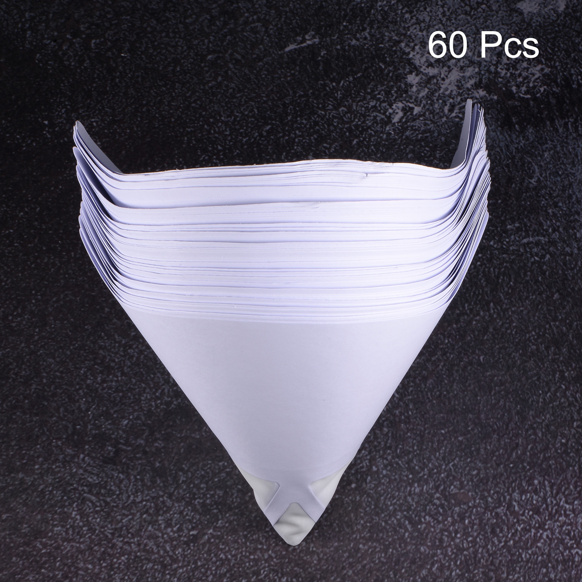 Unique Bargains 60Pcs Paper Paint Strainer 75 Micrometers 170mmx130mm ...
