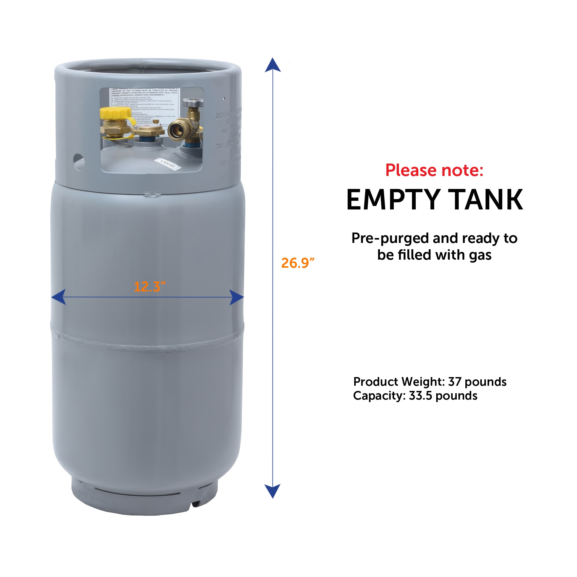 12-Inch-Wide Propane Tanks & Accessories at Lowes.com