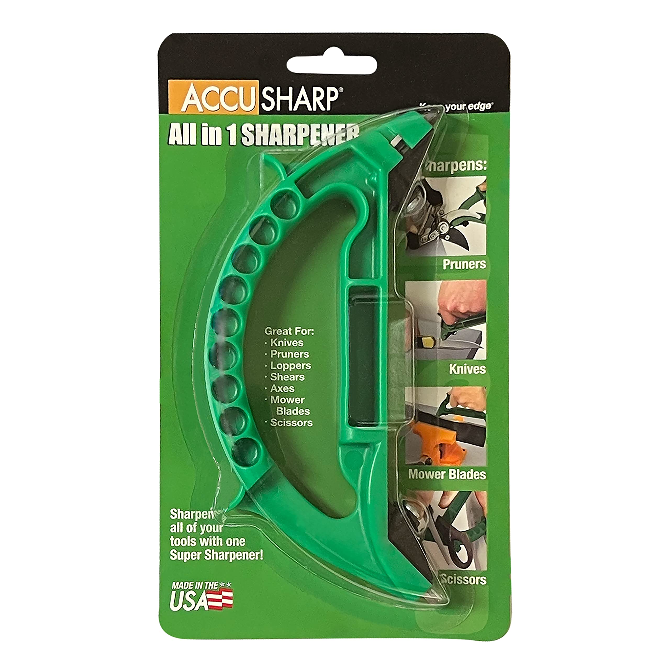 AccuSharp All-in-One Sharpener All Purpose Sharpener for Knives ...
