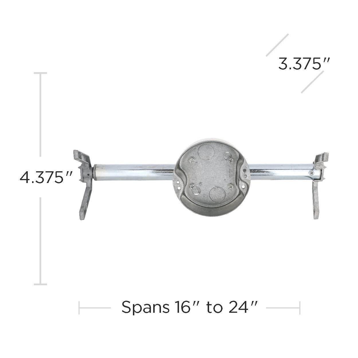 Raco 4 Steel Round Ceiling Fan Fixture Electrical Box | Shelly Lighting