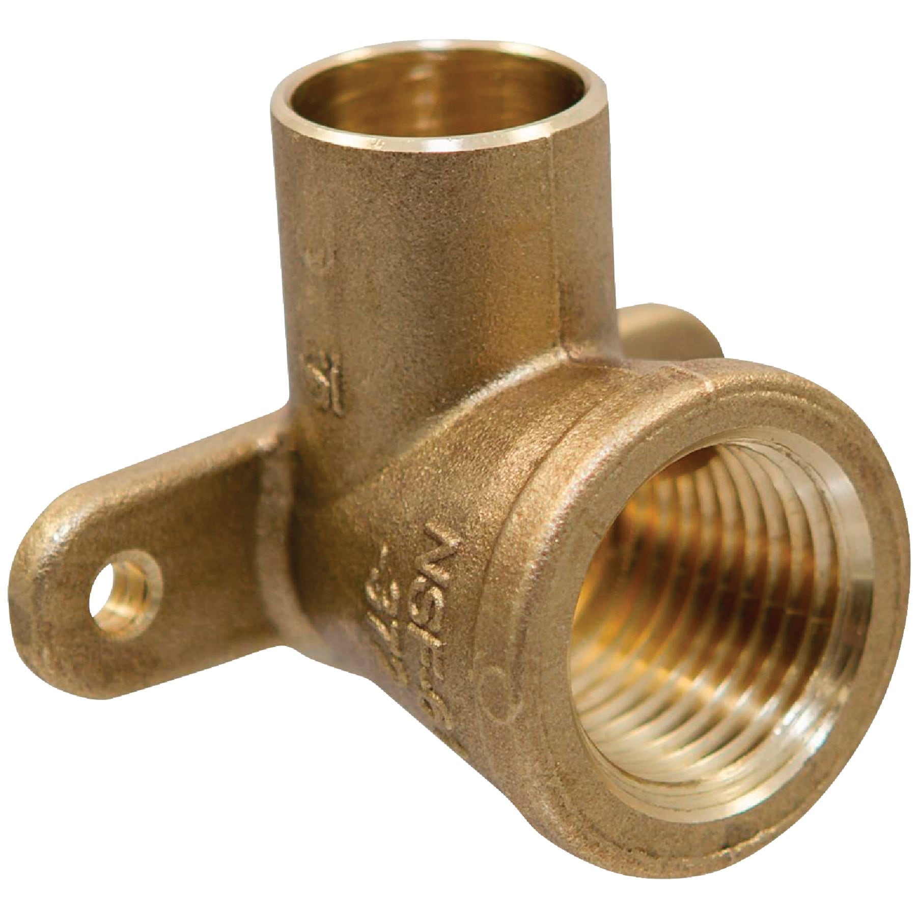 NIBCO BF6695L 1/2 in. x 3/8 in. Bronze 90 Degree Copper Drop Elbow Cup ...