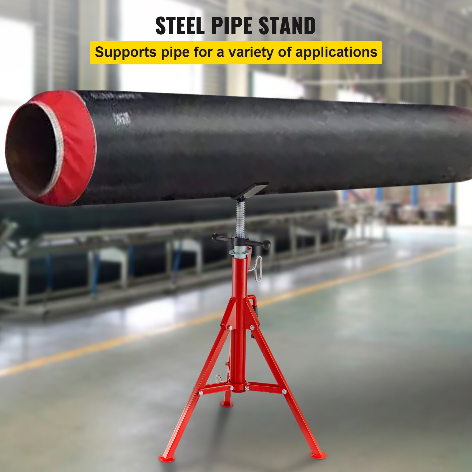 SVOPES 1/4-in to 12-in dia Steel Pipe stay in the Pipe Support & Clamps ...