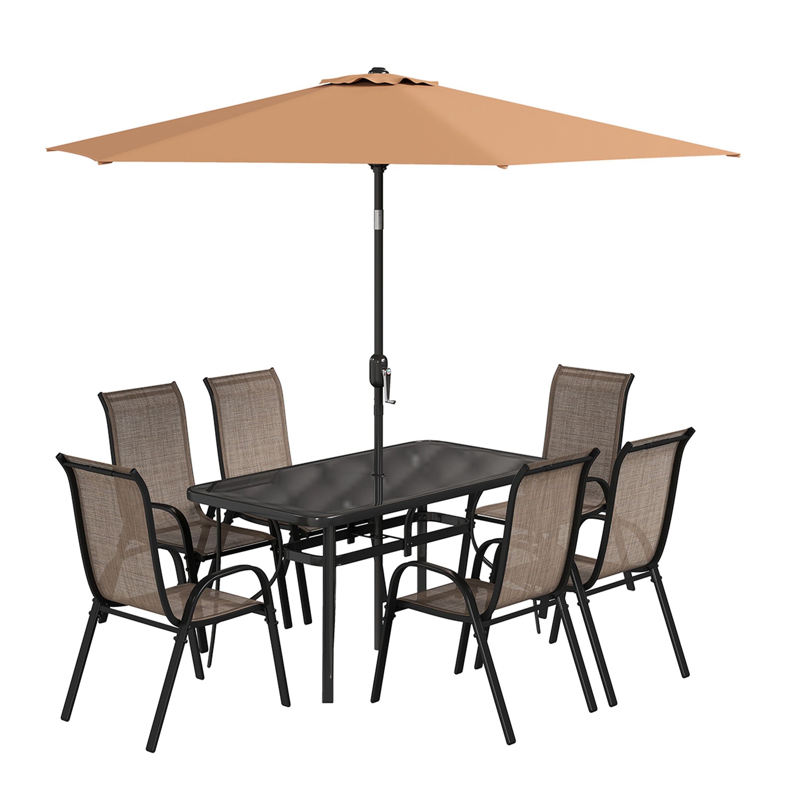 AHIOU HOME 6-Person Patio Dining Sets at Lowes.com