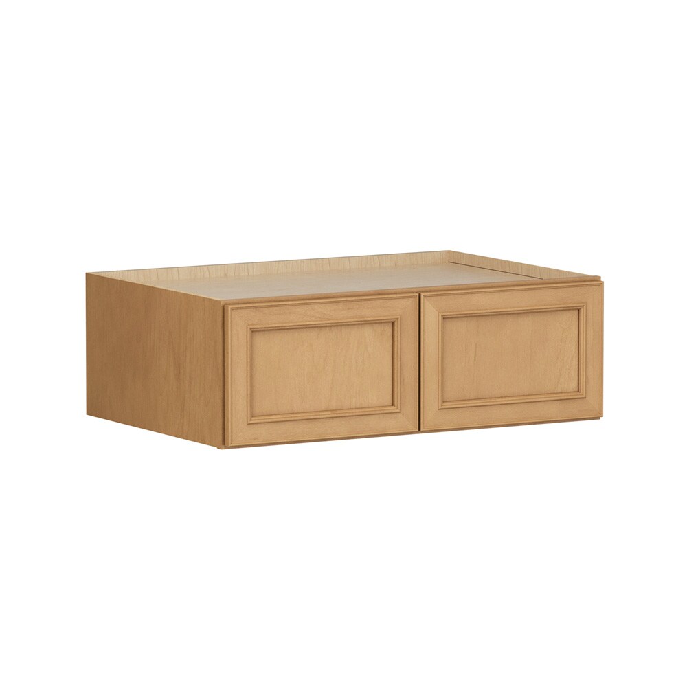 Shenandoah Irvington 36-in W x 12-in H x 24-in D Rye Stained Wall Fully ...