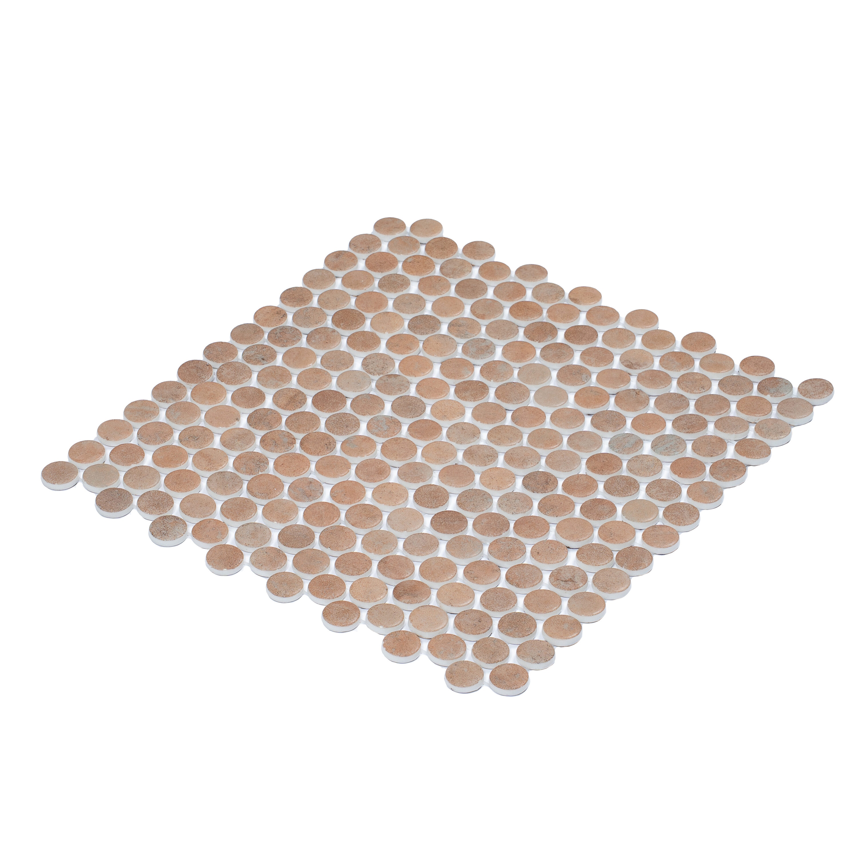 Apollo Tile Lucenza Clay Beige 12-in x 12-in Matte Glass Patterned ...