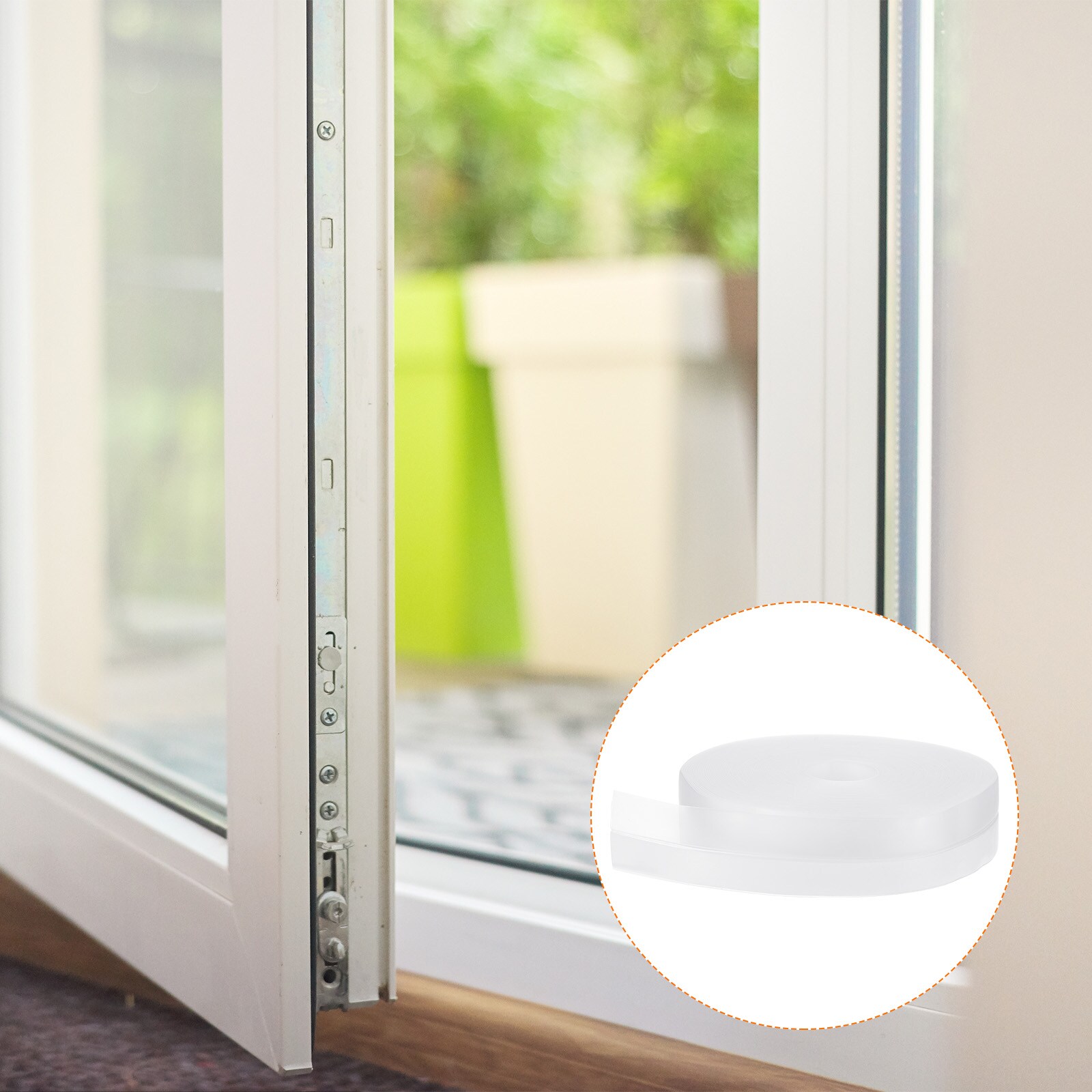 Harfington Weather Stripping Door Seal 33ft x 25mm TPE Seal Strip for ...