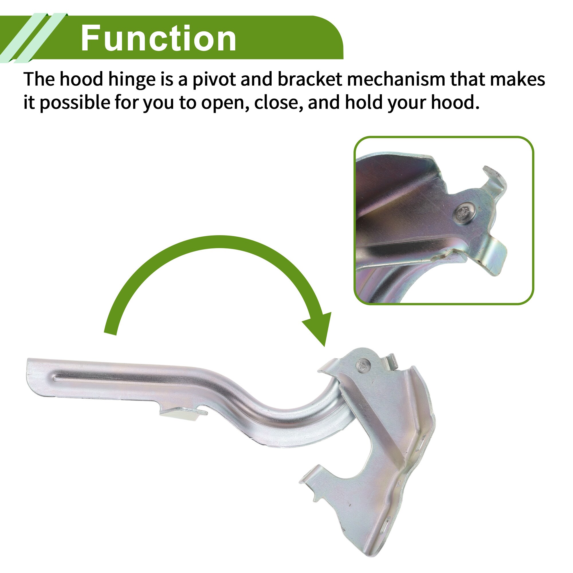 Unique Bargains No.654016CA0A Hood Hinges for Nissan Altima 2019-2024 ...