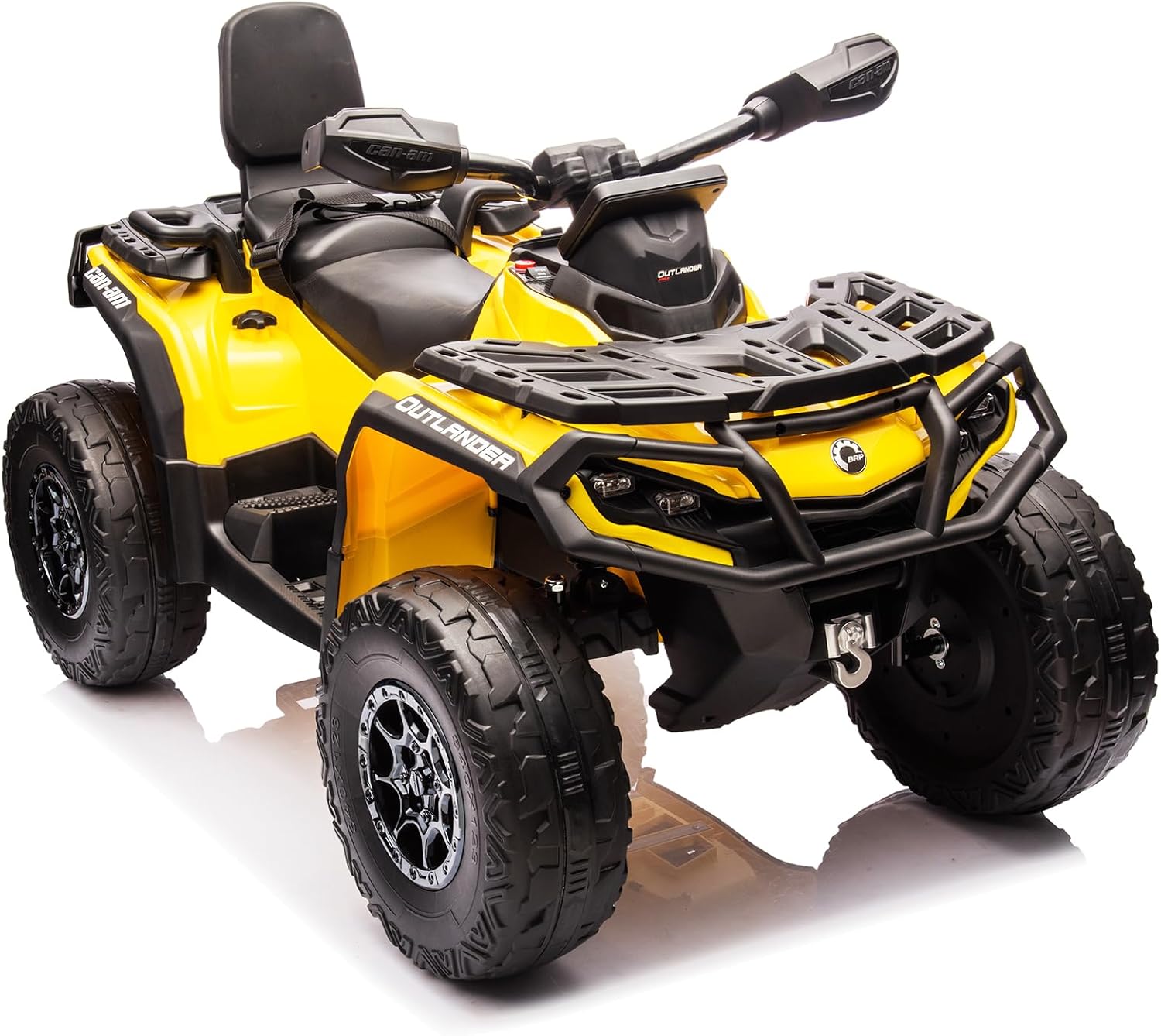 Garvee 2 Seater Ride On ATV for Kids 24V Ride On Toy Car with Leather ...